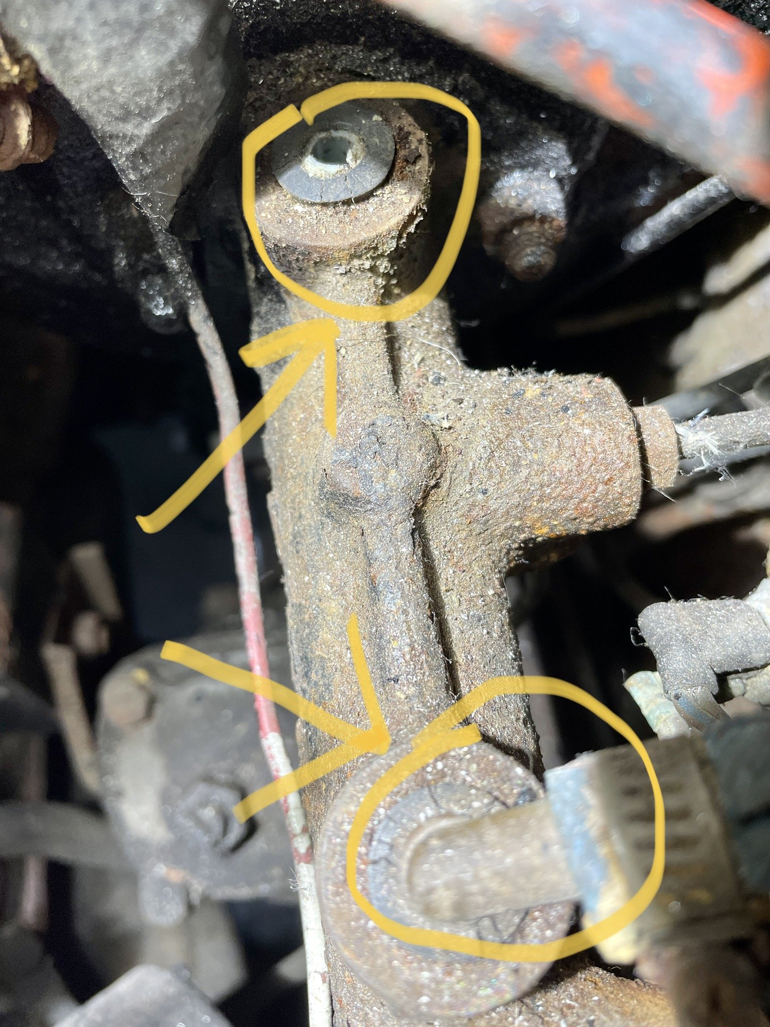 Removal of rubber supply inlet to brake booster |﻿ BMW 2002 and other '02