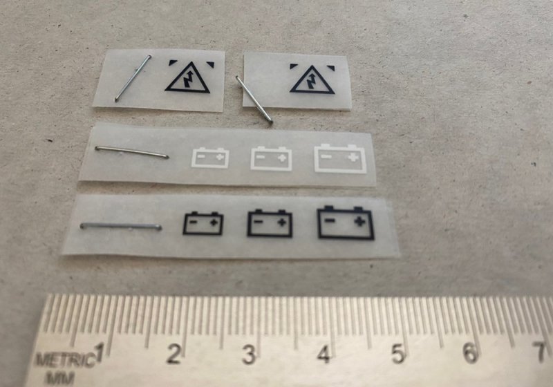 Batt./ Ignition cut-off decals |﻿ Miscellaneous