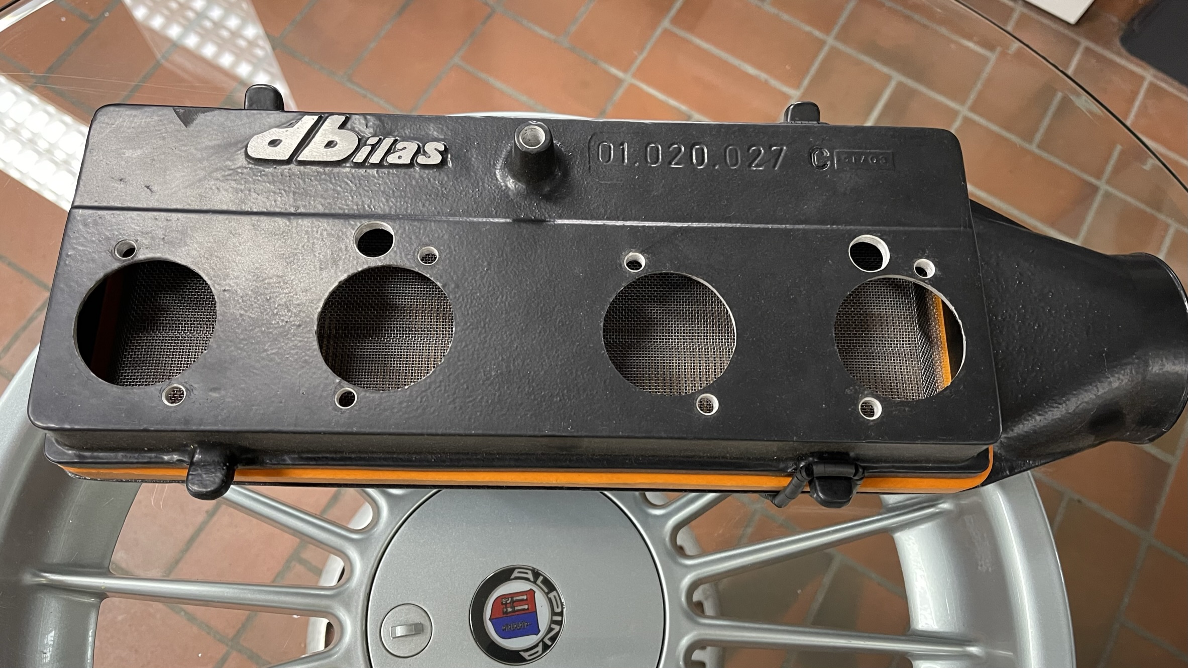 DBILAS airbox +filter bmw 2002 with weber carbs |﻿ Miscellaneous