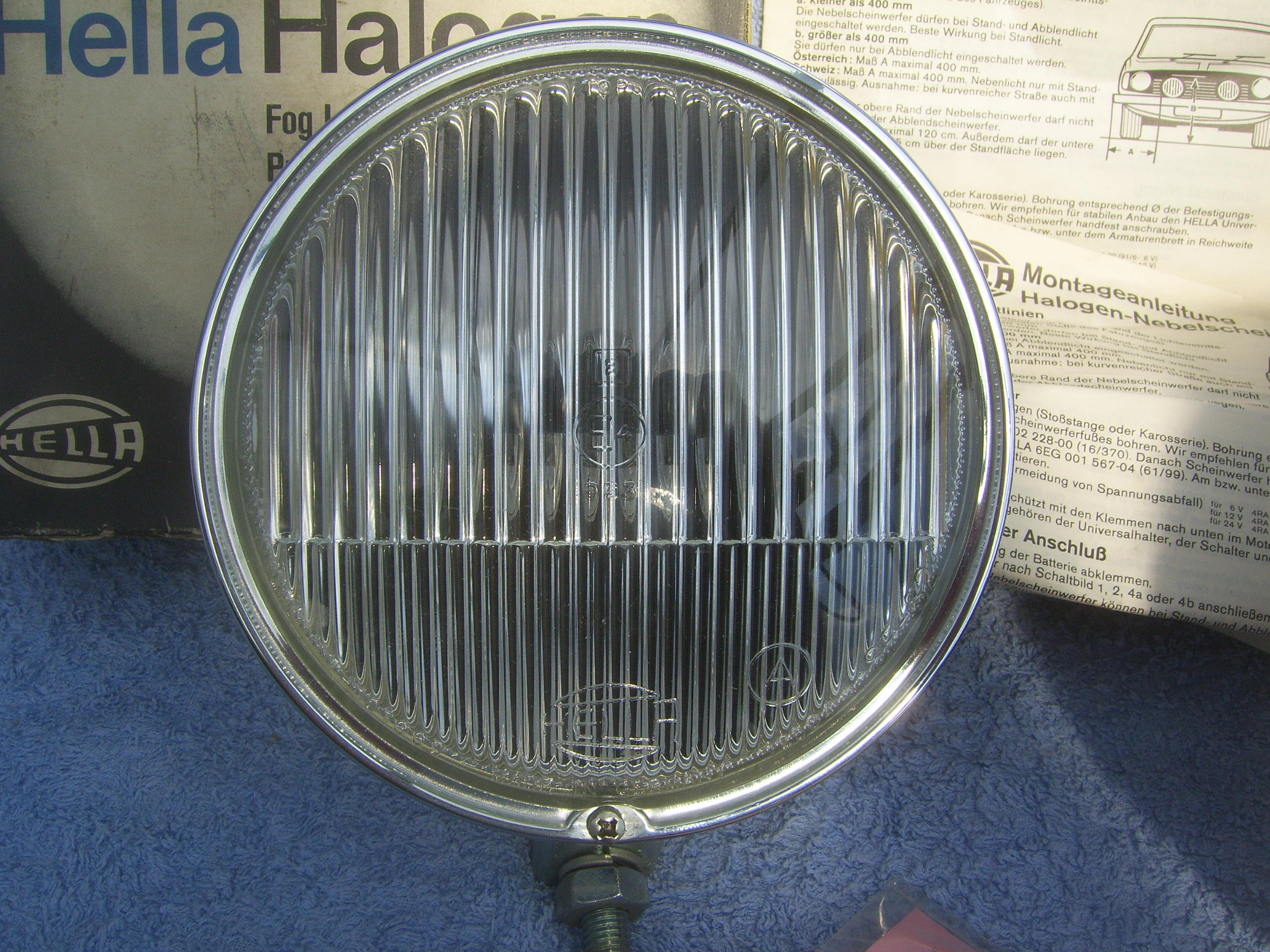 SOLD Set NOS Hella 142 Clear Fog Lights - Miscellaneous - 2002FAQ
