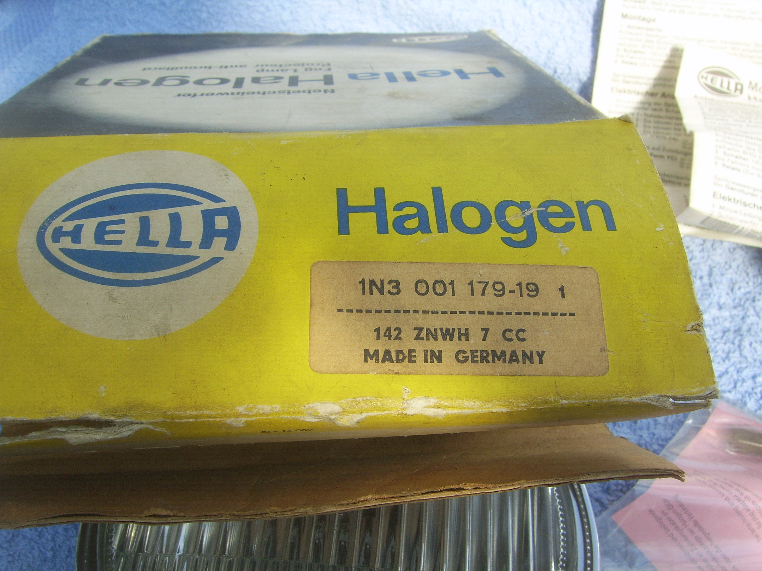 SOLD Set NOS Hella 142 Clear Fog Lights - Miscellaneous - 2002FAQ