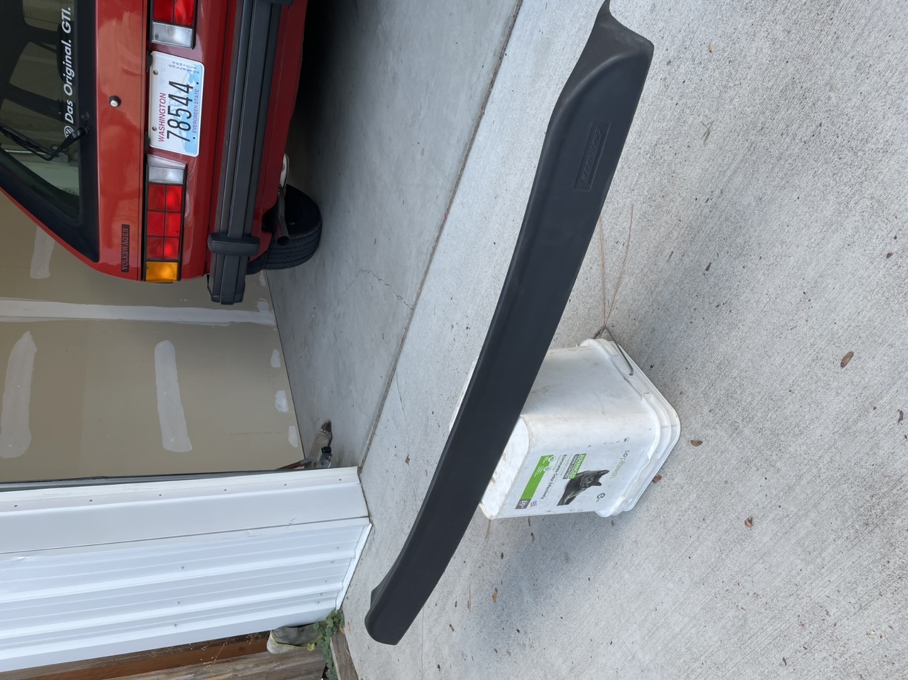 SOLD! Original Zender BMW 2002 Rear Wing Rubber Spoiler |﻿ Miscellaneous