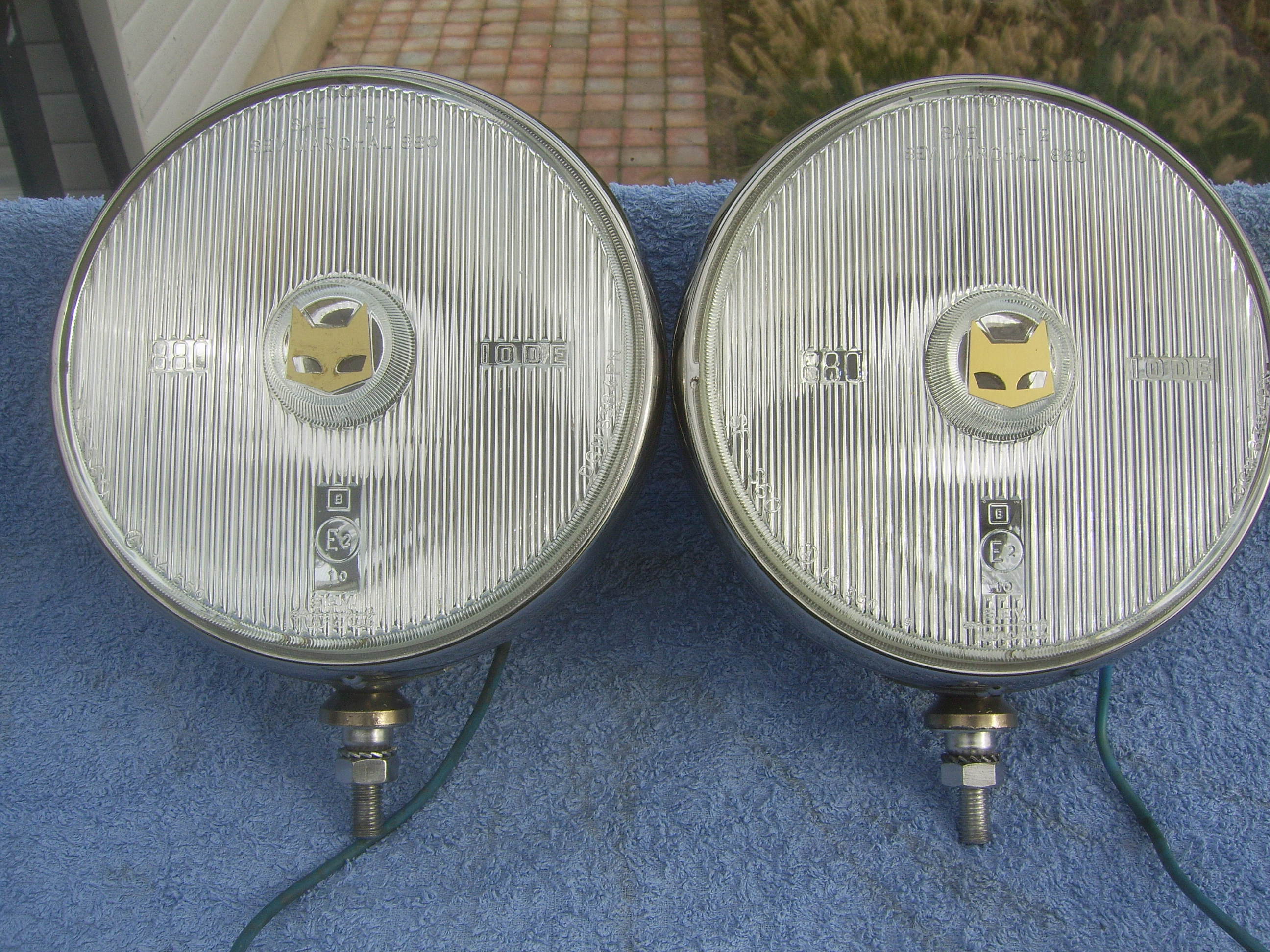 SOLD Marchal 880 Clear Fog Lights |﻿ Miscellaneous