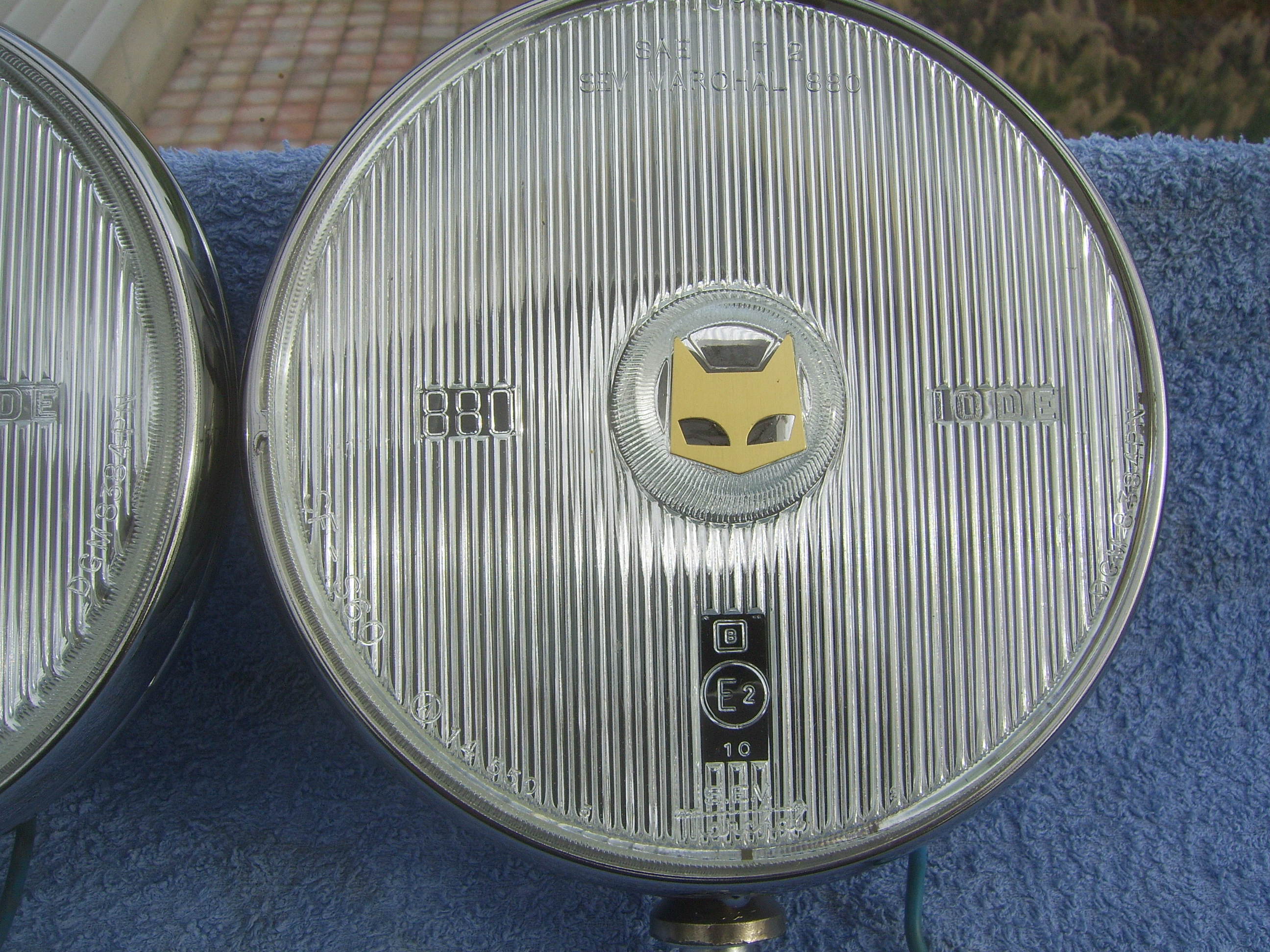 SOLD Marchal 880 Clear Fog Lights |﻿ Miscellaneous