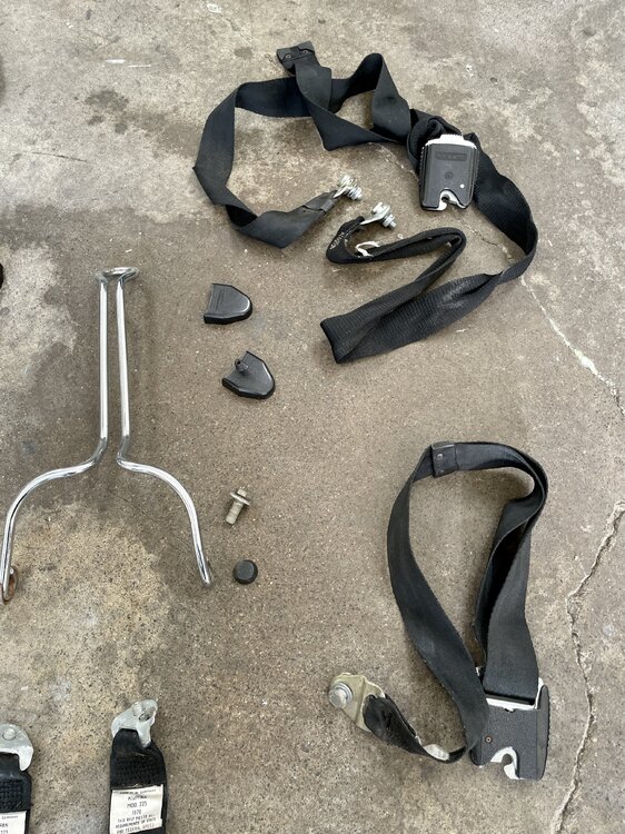 *SOLD* Complete Klippan Seat Belt Kit (Pre 1971 Cars) |﻿ Miscellaneous