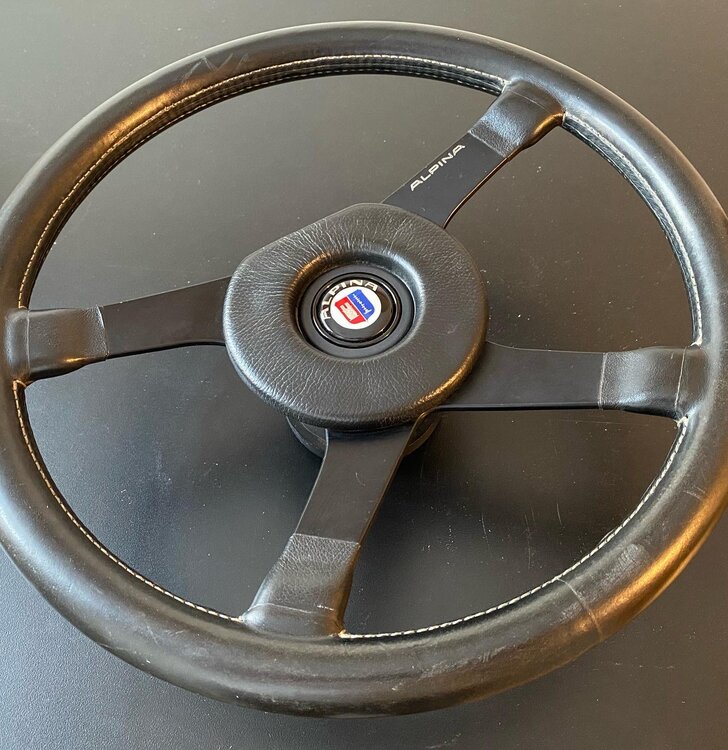 Momo Alpina 4-spoke 380mm steering wheel |﻿ Miscellaneous