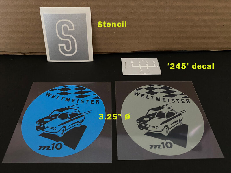 5-speed Decal Kit (235 or 245) $20/shipped |﻿ Miscellaneous