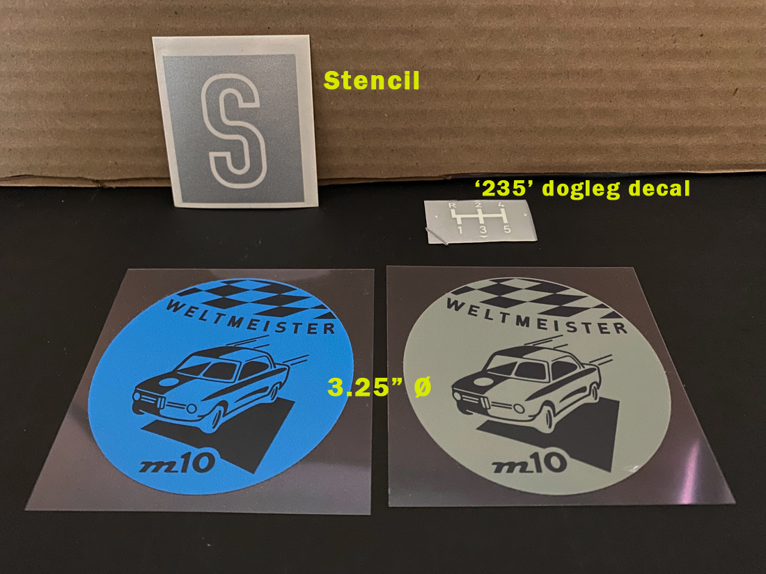 5-speed Decal Kit (235 or 245) $20/shipped - Miscellaneous - 2002FAQ