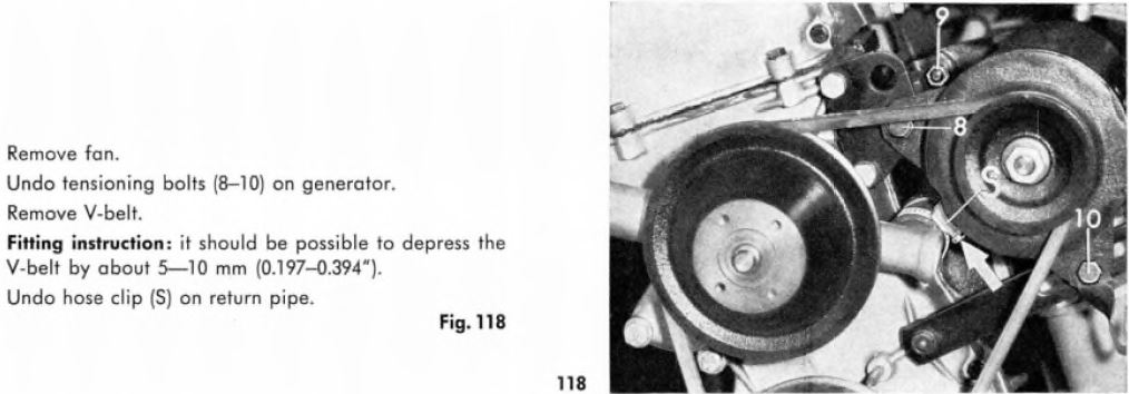fan belt adjustment - BMW Neue Klasse Discussion - 2002FAQ