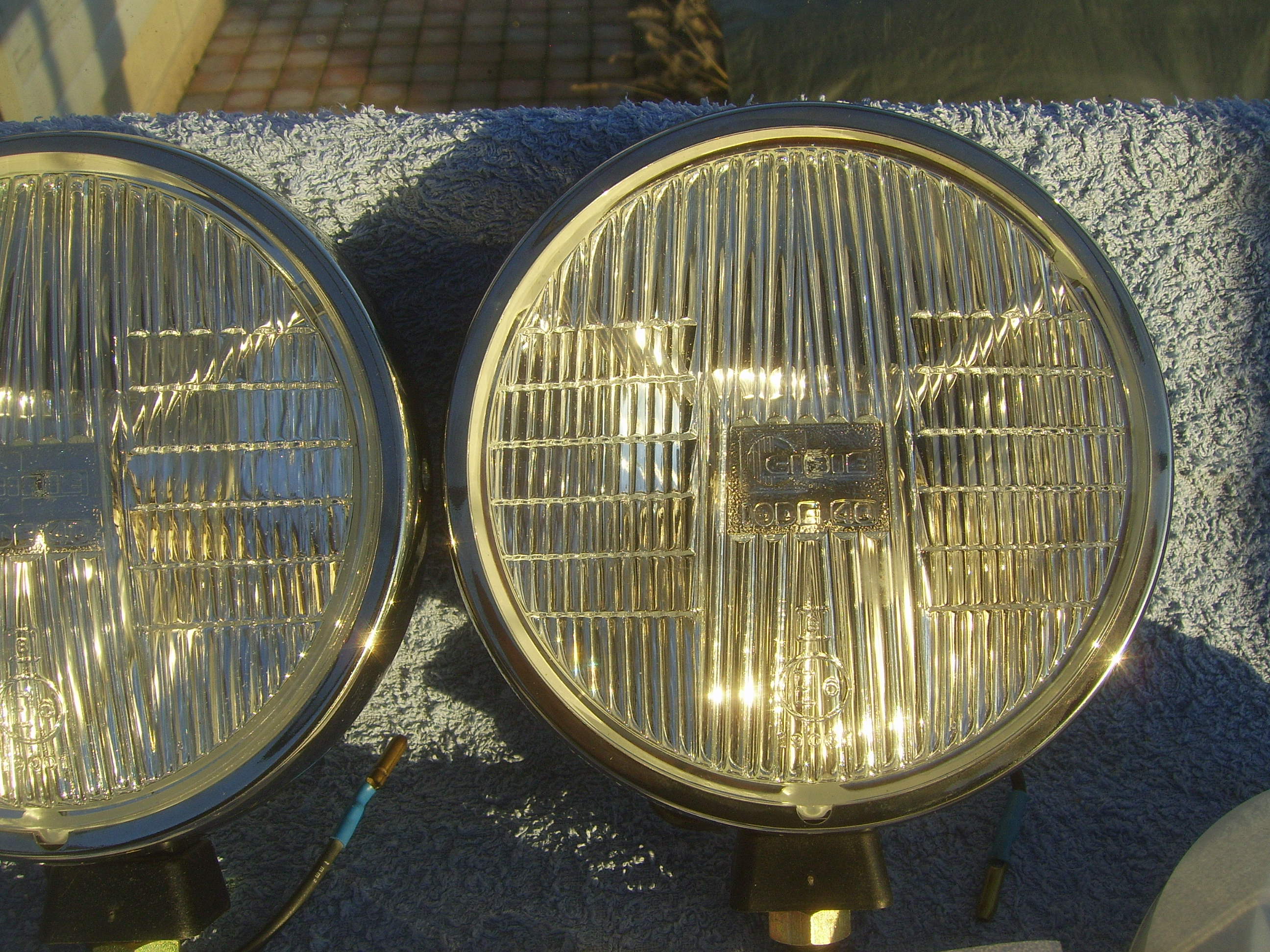FS: NOS Cibie 40 Iode Clear Fog Lights + NOS Covers |﻿ Miscellaneous
