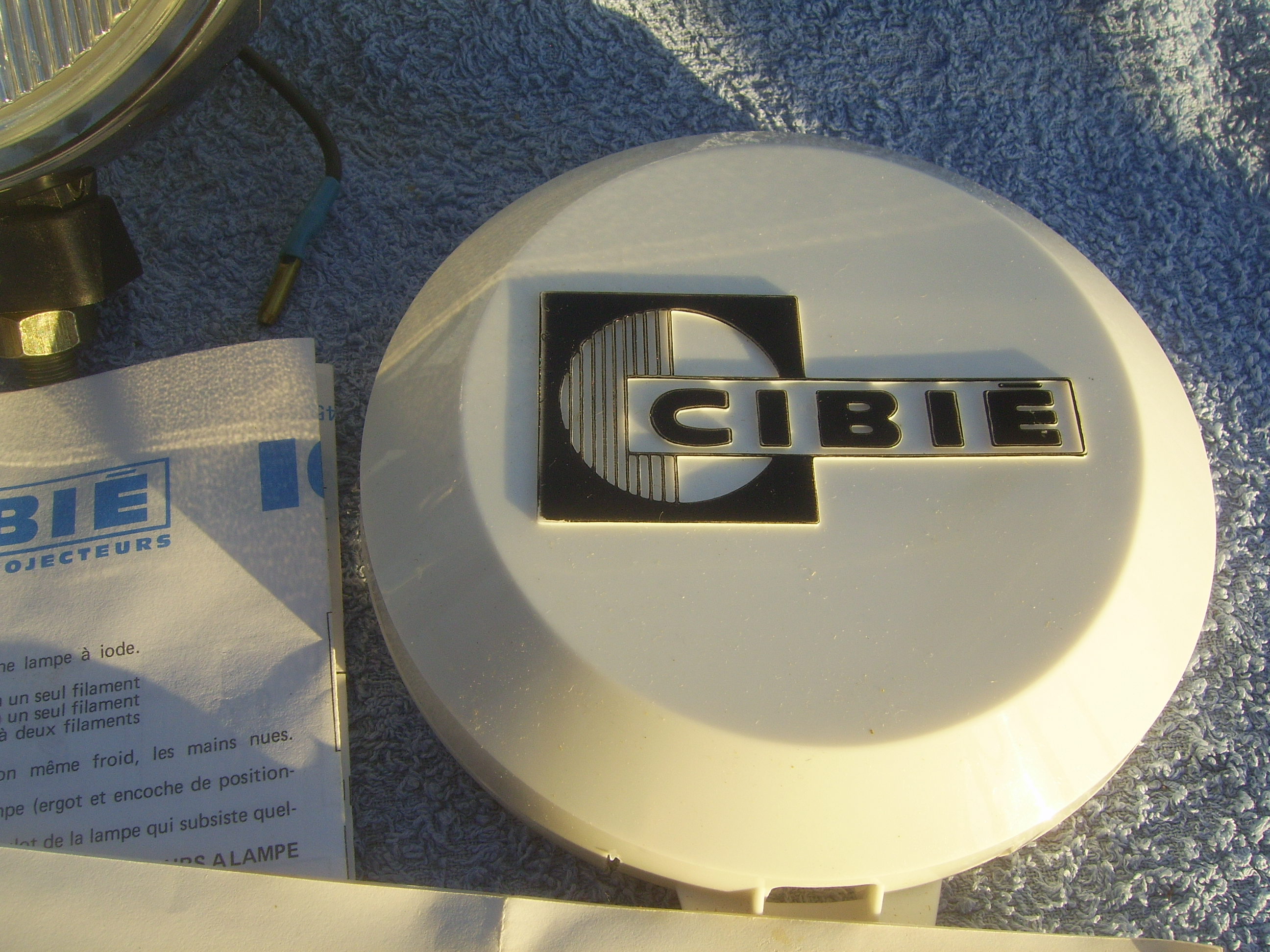 FS: NOS Cibie 40 Iode Clear Fog Lights + NOS Covers |﻿ Miscellaneous