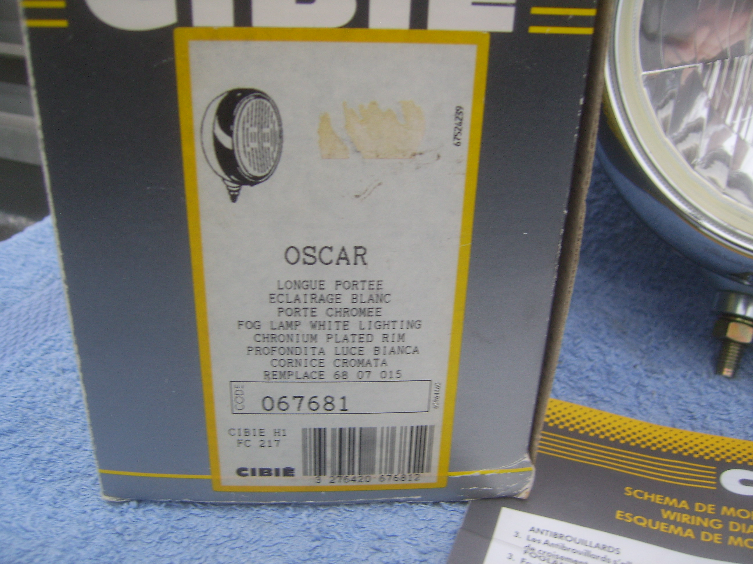 FS: NOS Cibie Oscar Clear Driving Lights |﻿ Electrical and Ignition