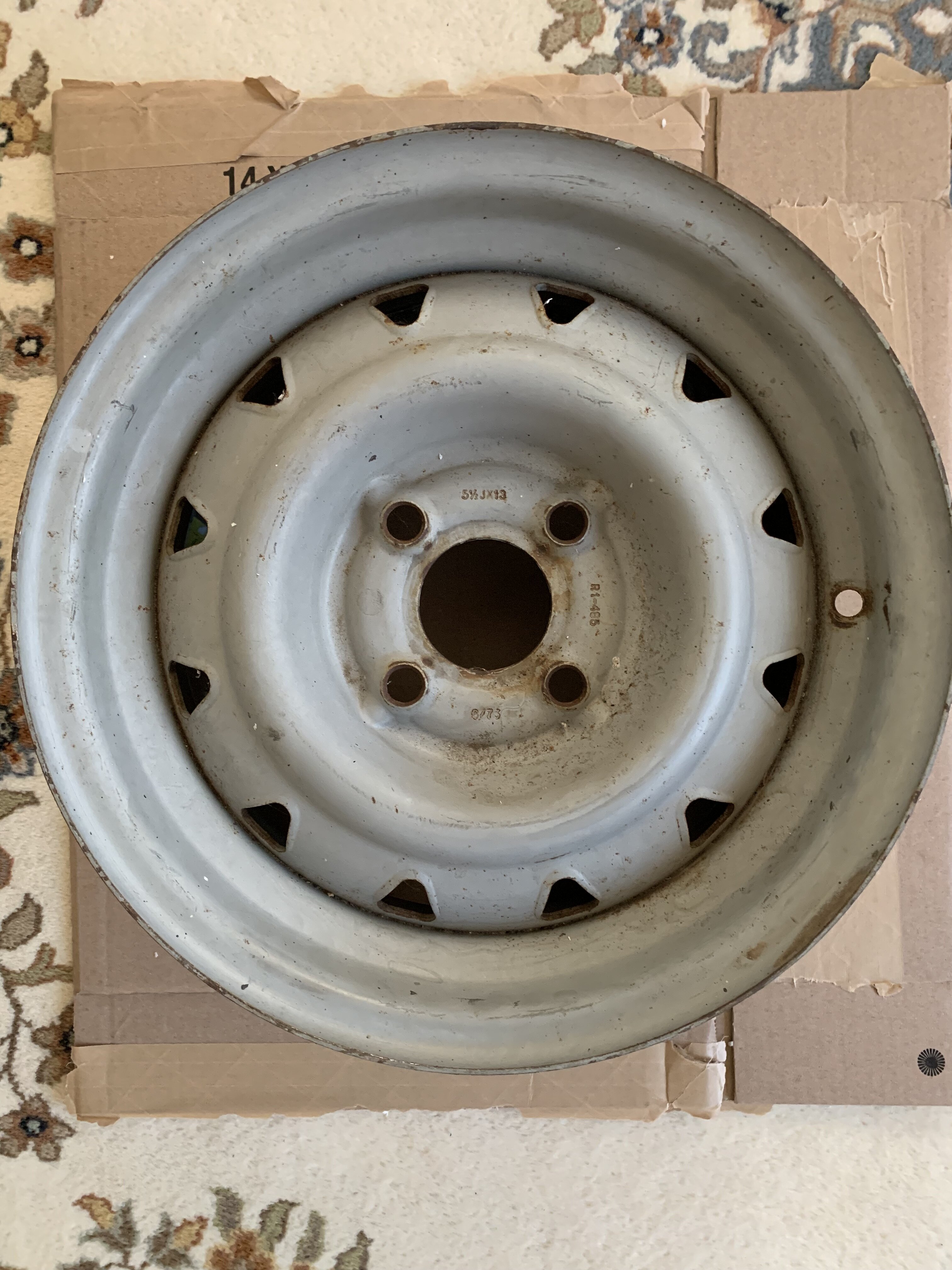 Alpina and Borrani (CMR) 13” Steel Rims - Page 32 |﻿ BMW 2002 and other '02