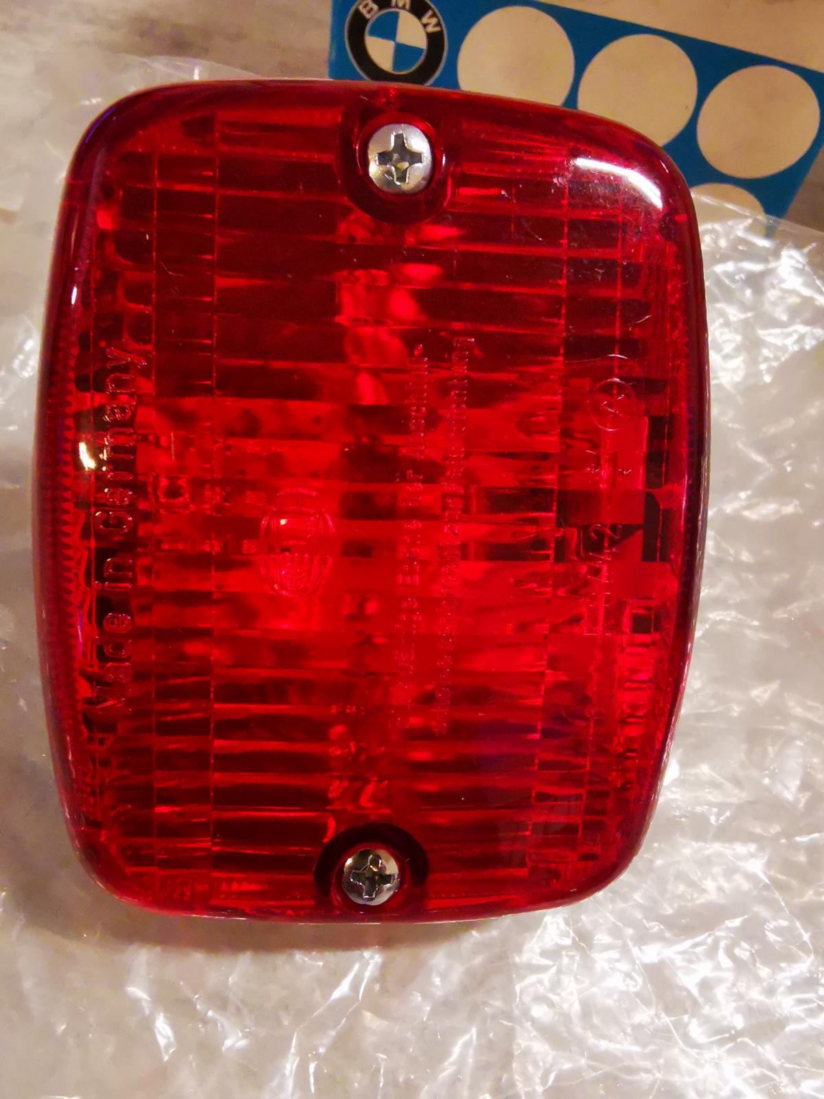 2x NOS Hella rear fog light, metal case, in original box |﻿ Miscellaneous