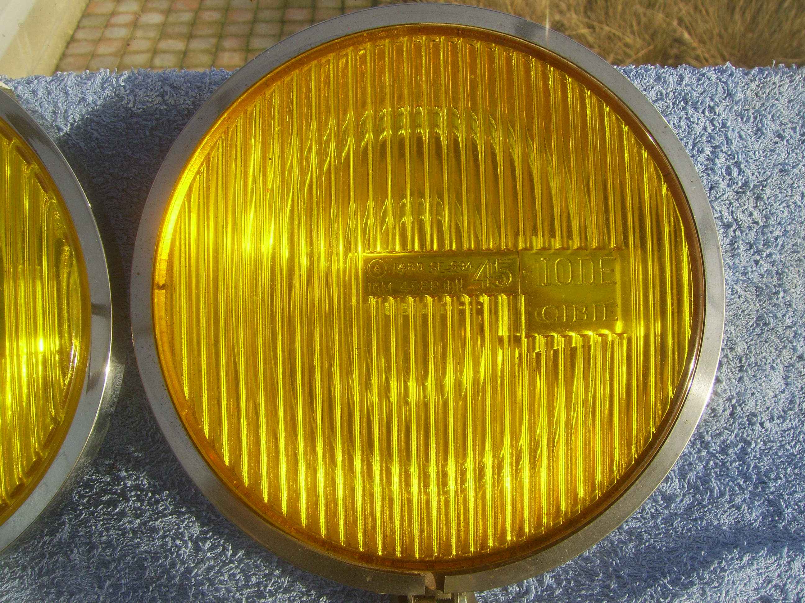 FS: Cibie 45 Yellow Fog Lights + Covers - BMW 2002 and Neue Klasse ...