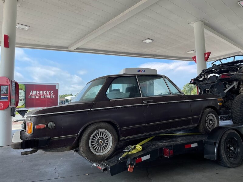 1974 tii Pulled Out of a Swamp |﻿ BMW 2002 and other '02
