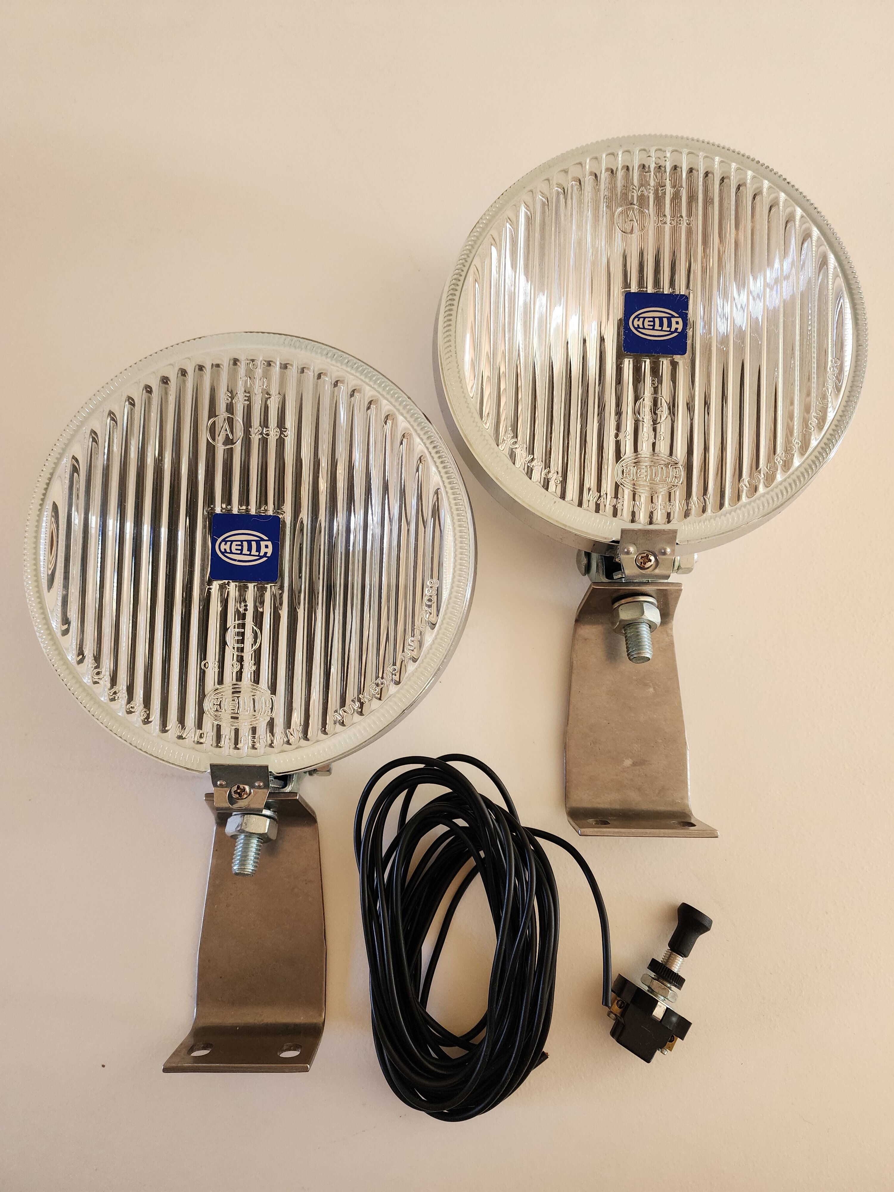 Hella Classic 160 Chrome Fog/Driving Lights **NOS/NLA** |﻿ Miscellaneous