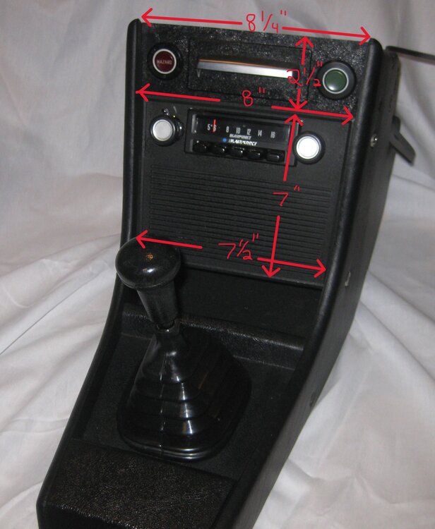 Console measurement - BMW 2002 and other '02 - 2002FAQ