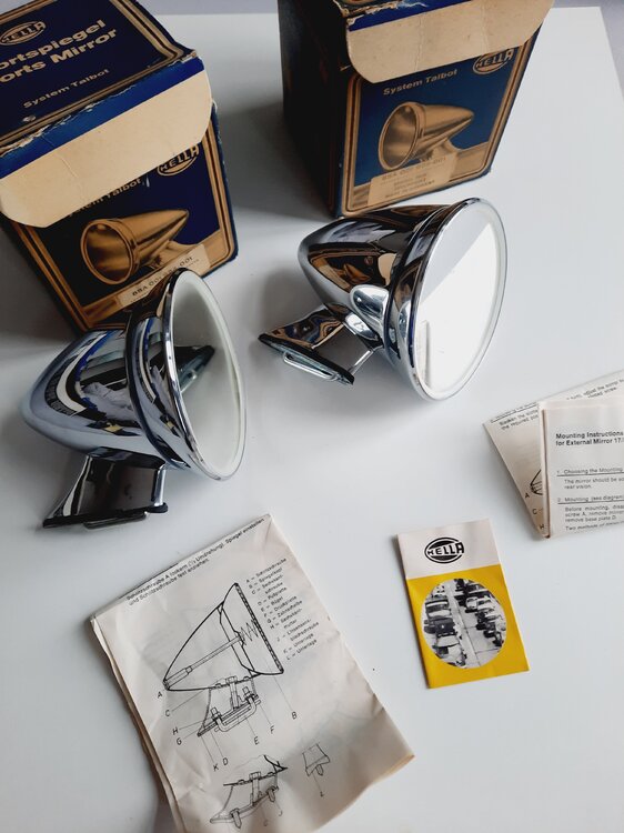 Hella System Talbot mirrors NOS |﻿ Miscellaneous