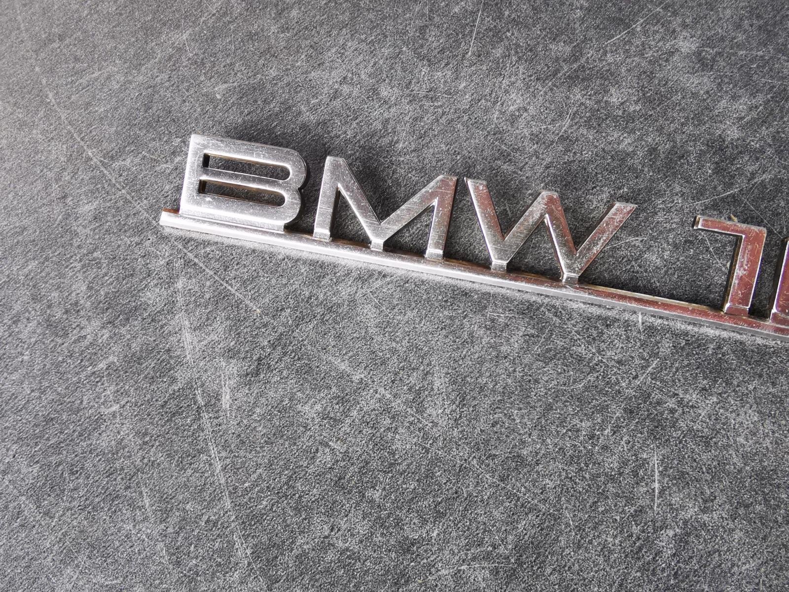 Early BMW 1600 sedan script, 51145480180, price dropped |﻿ Body and ...