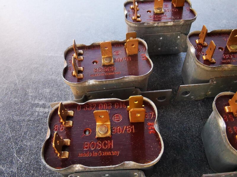 NOS Bosch starter relay / main relay D-jetronic, SOLD |﻿ Miscellaneous