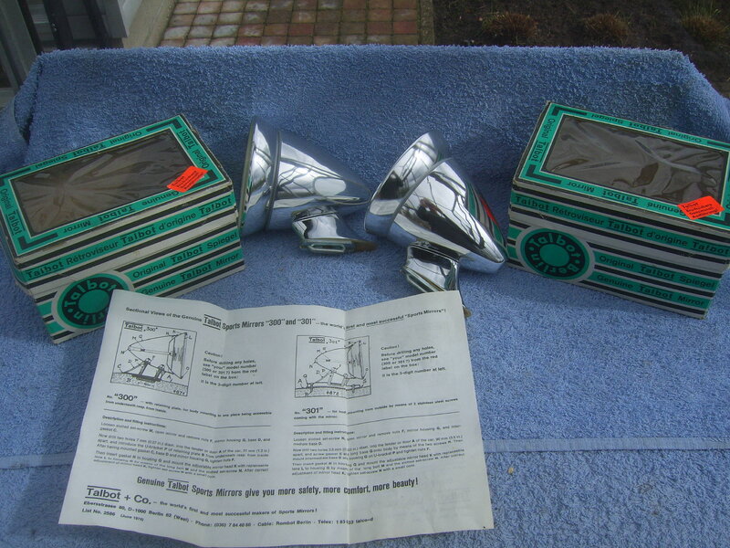 FS: NOS Original Talbot Berlin Mirrors |﻿ Miscellaneous