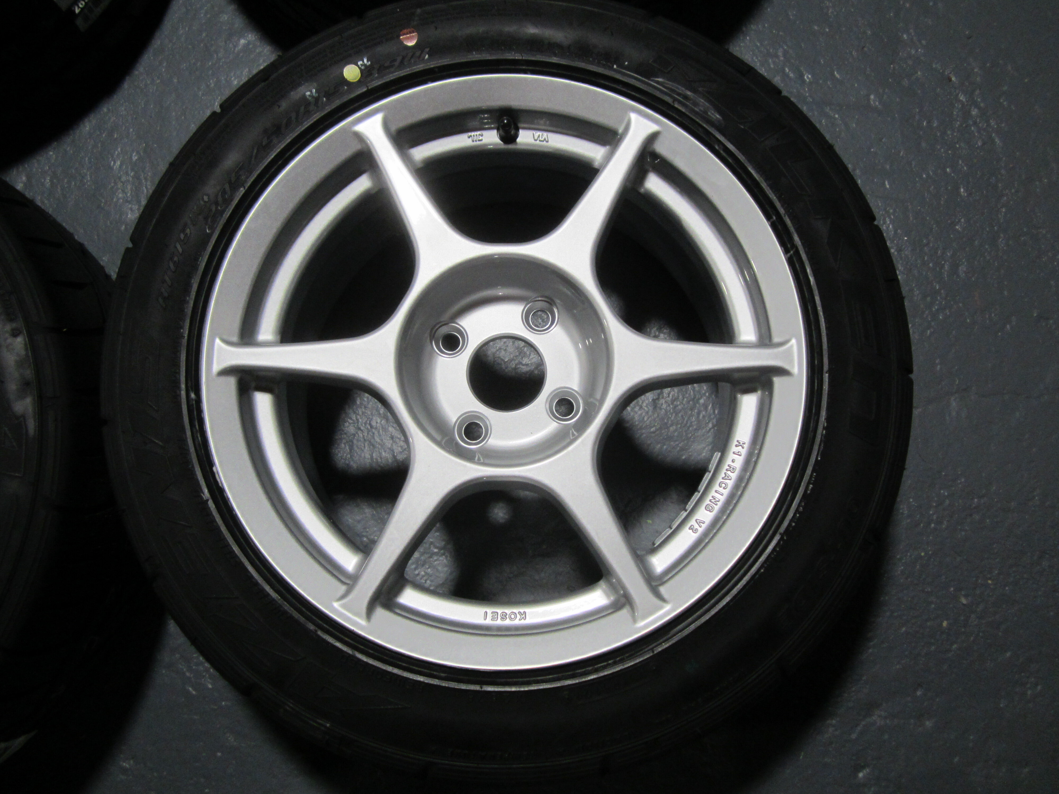 NEW 15x7 Kosei K-1 with 205/50/15 Falken Azenis RT615K+ |﻿ Miscellaneous