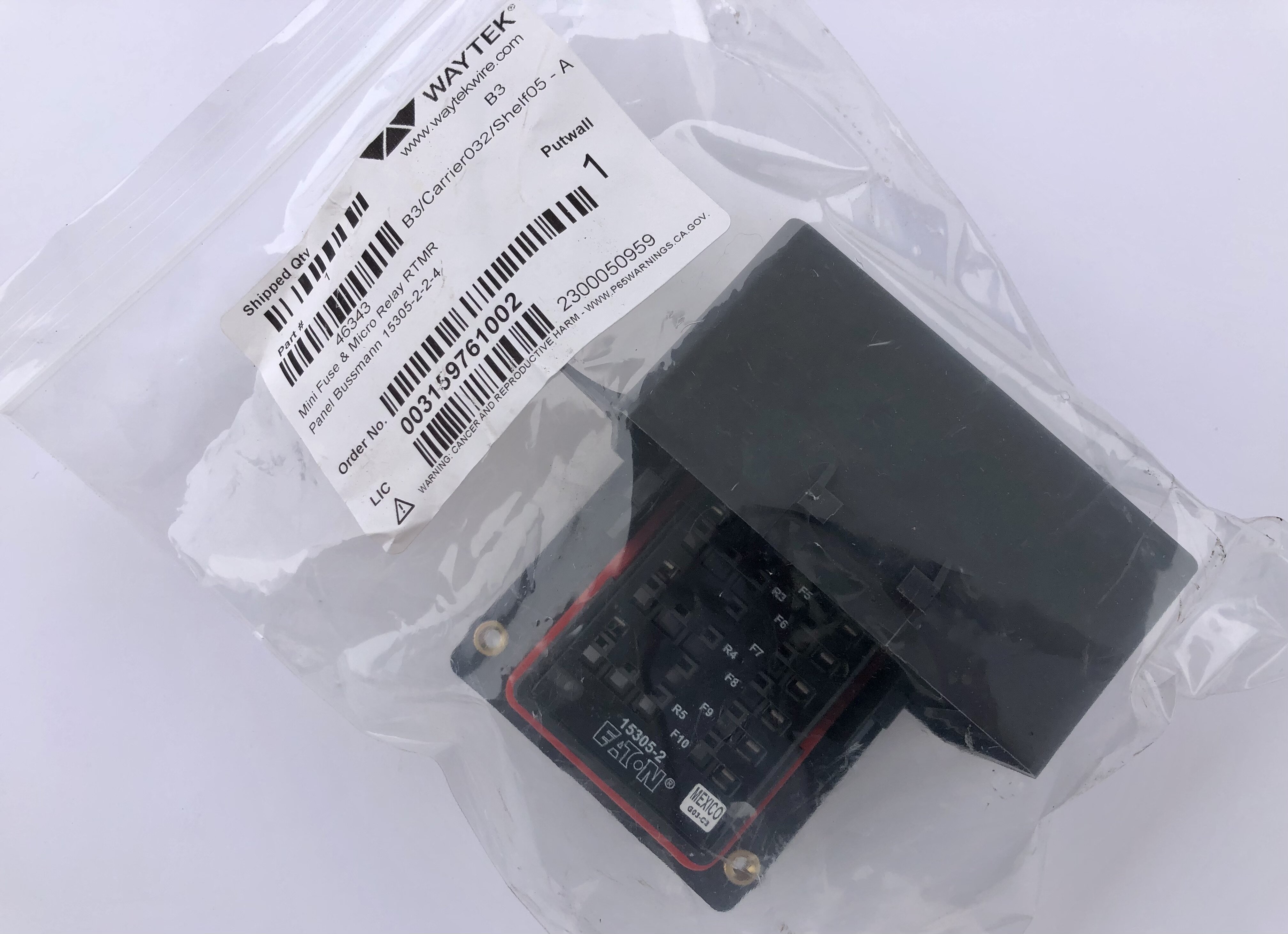 Compact Fuse and Relay Box (Eaton's Bussman) |﻿ Electrical and Ignition