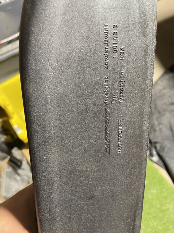 FS- Zender Spoiler and Bumper stops |﻿ Body and Interior