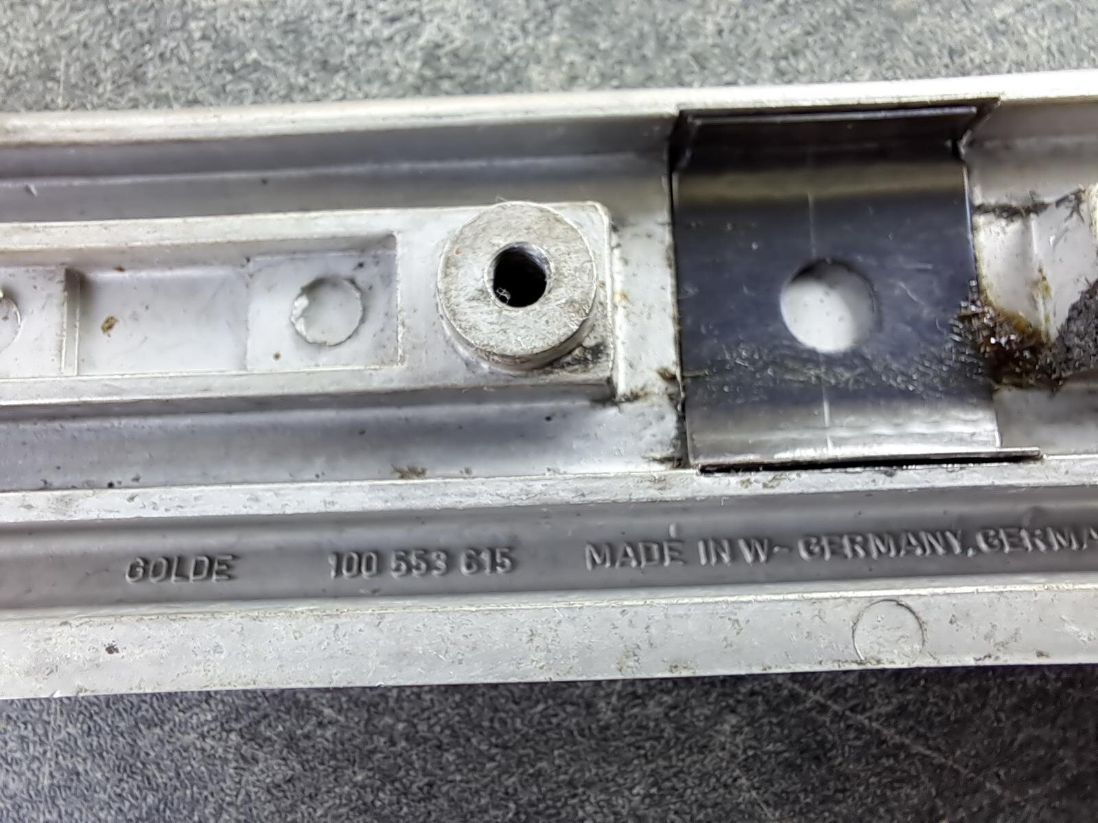 Golde, manual sunroof parts, crank, gears |﻿ Body and Interior