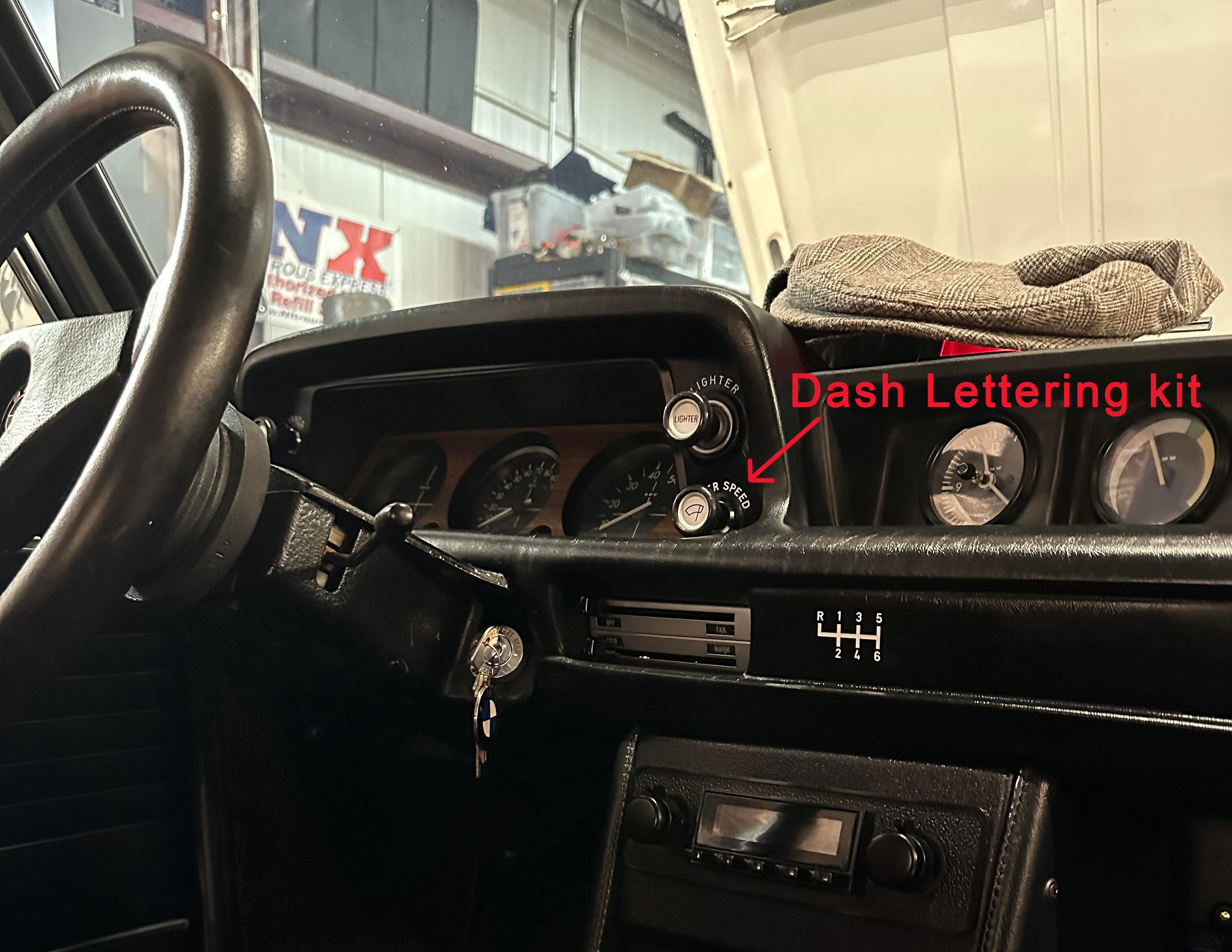 Dashboard lettering Kit (now with installed picture) |﻿ Body and Interior