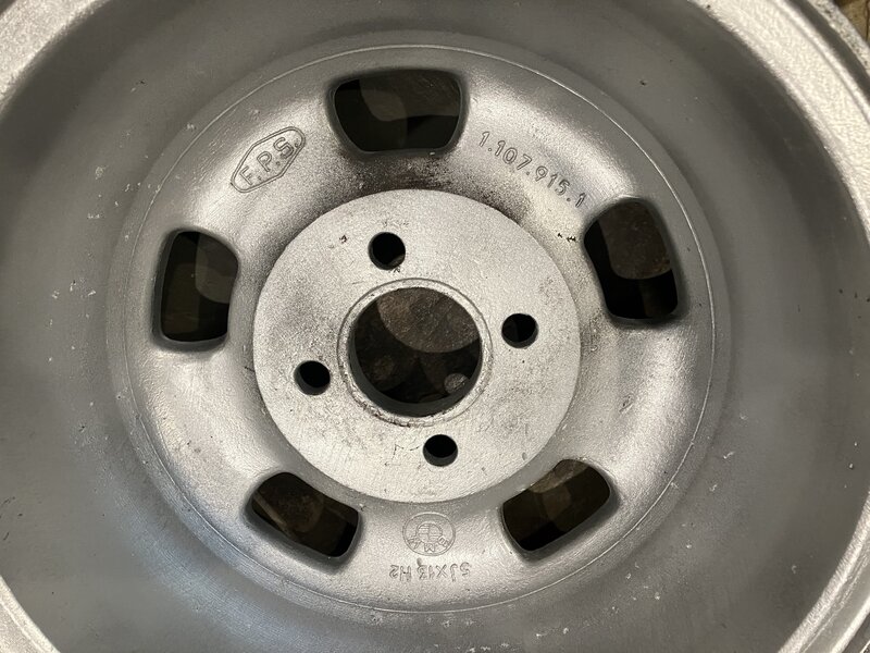 Original Early Touring/Tii wheels FPS 13x5 |﻿ Wheels