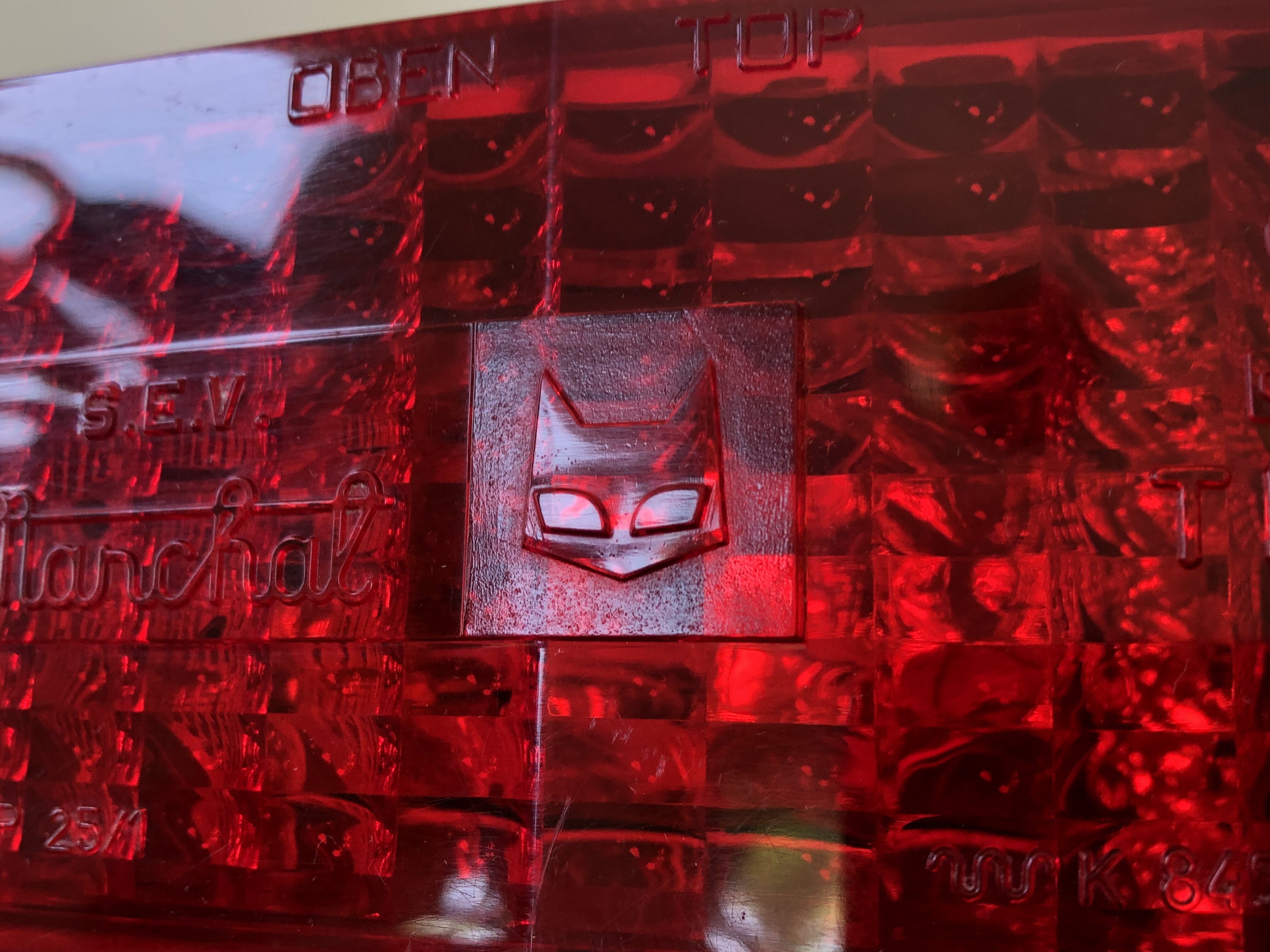 Rear RED fog light Marchal RARE - Body and Interior - 2002FAQ