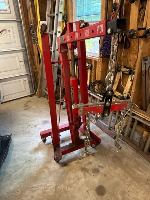 Free to Good Home - Engine Hoist and Engine Stand |﻿ Miscellaneous