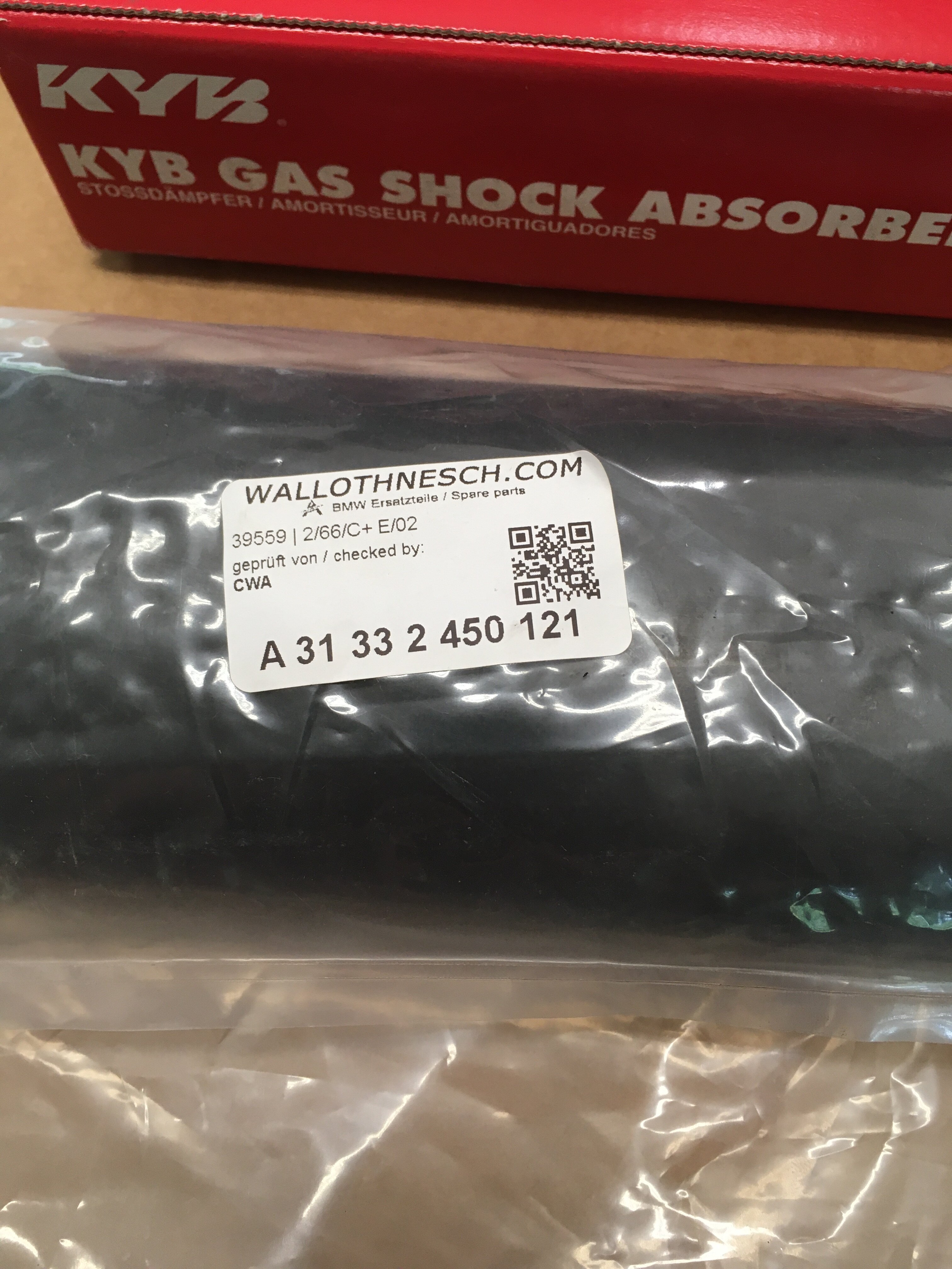 KYB front struts set of 2 with stops-covers all new |﻿ Suspension and ...