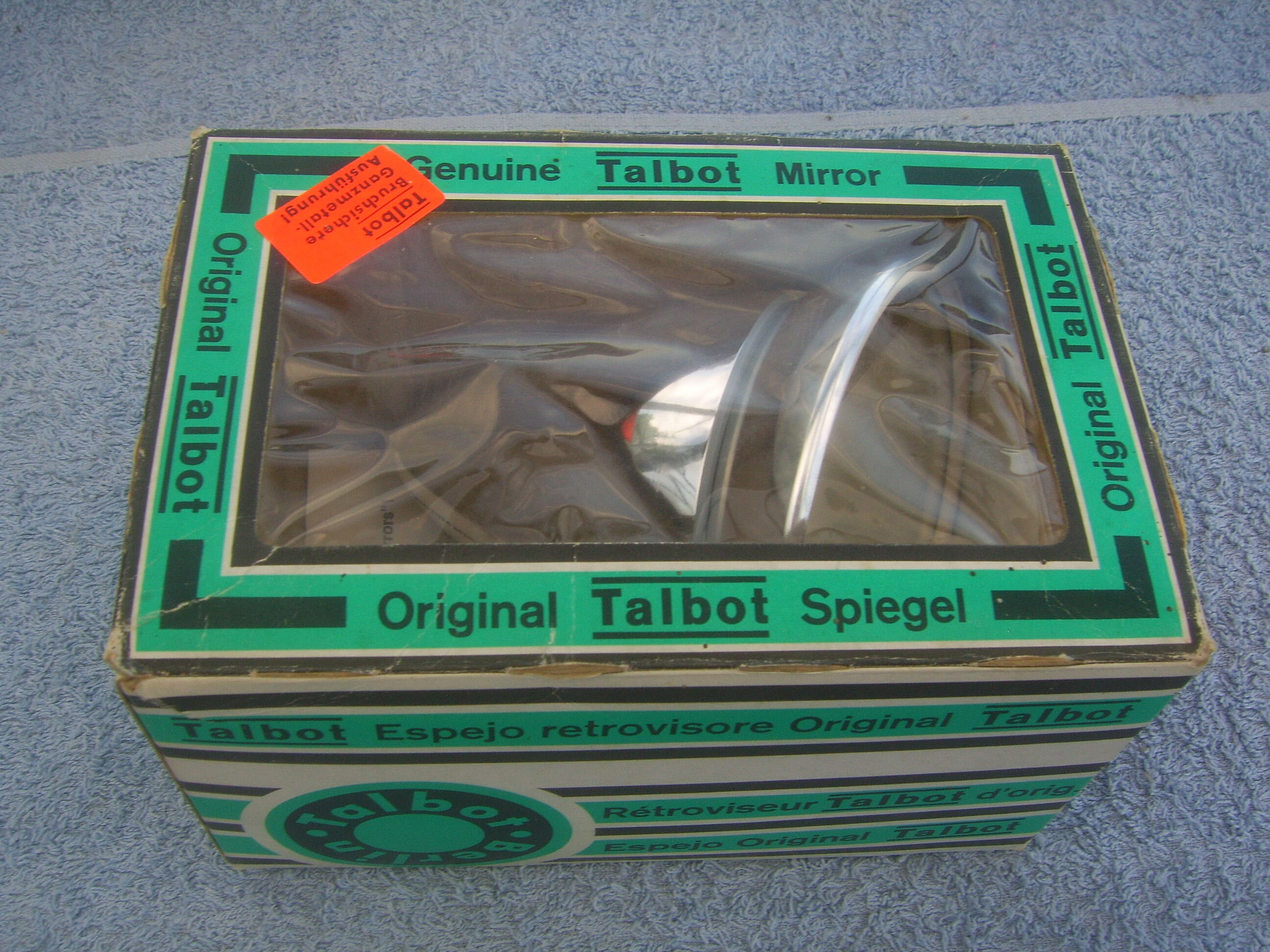 FS: NOS Original Talbot Berlin Mirror |﻿ Body and Interior