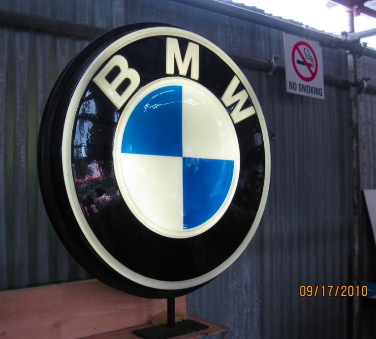 1960's/70's era German BMW Dealership Motorcycle Sign |﻿ Miscellaneous