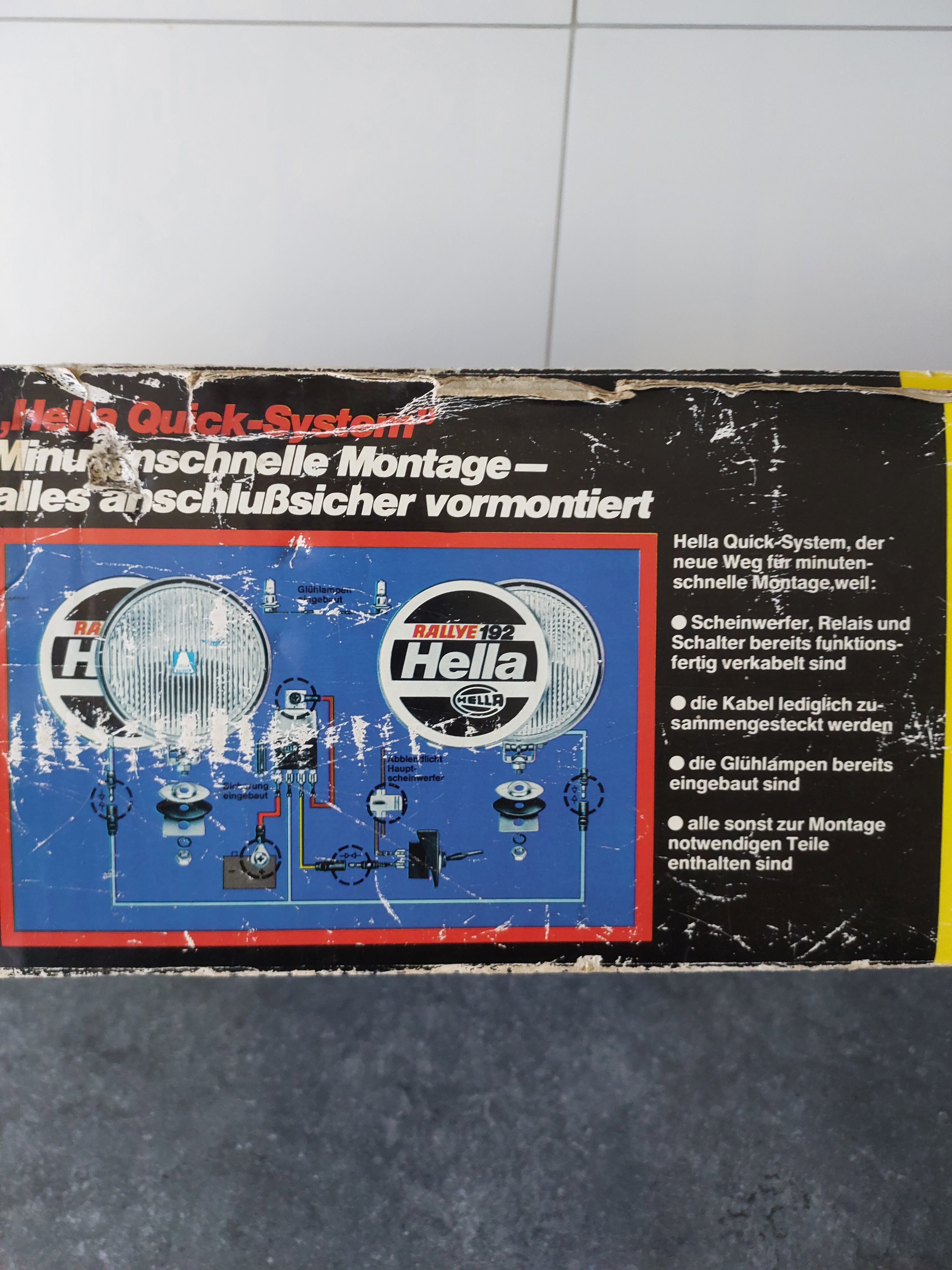 Rare NOS Hella Halogen Rallye 192 Set - Miscellaneous - 2002FAQ
