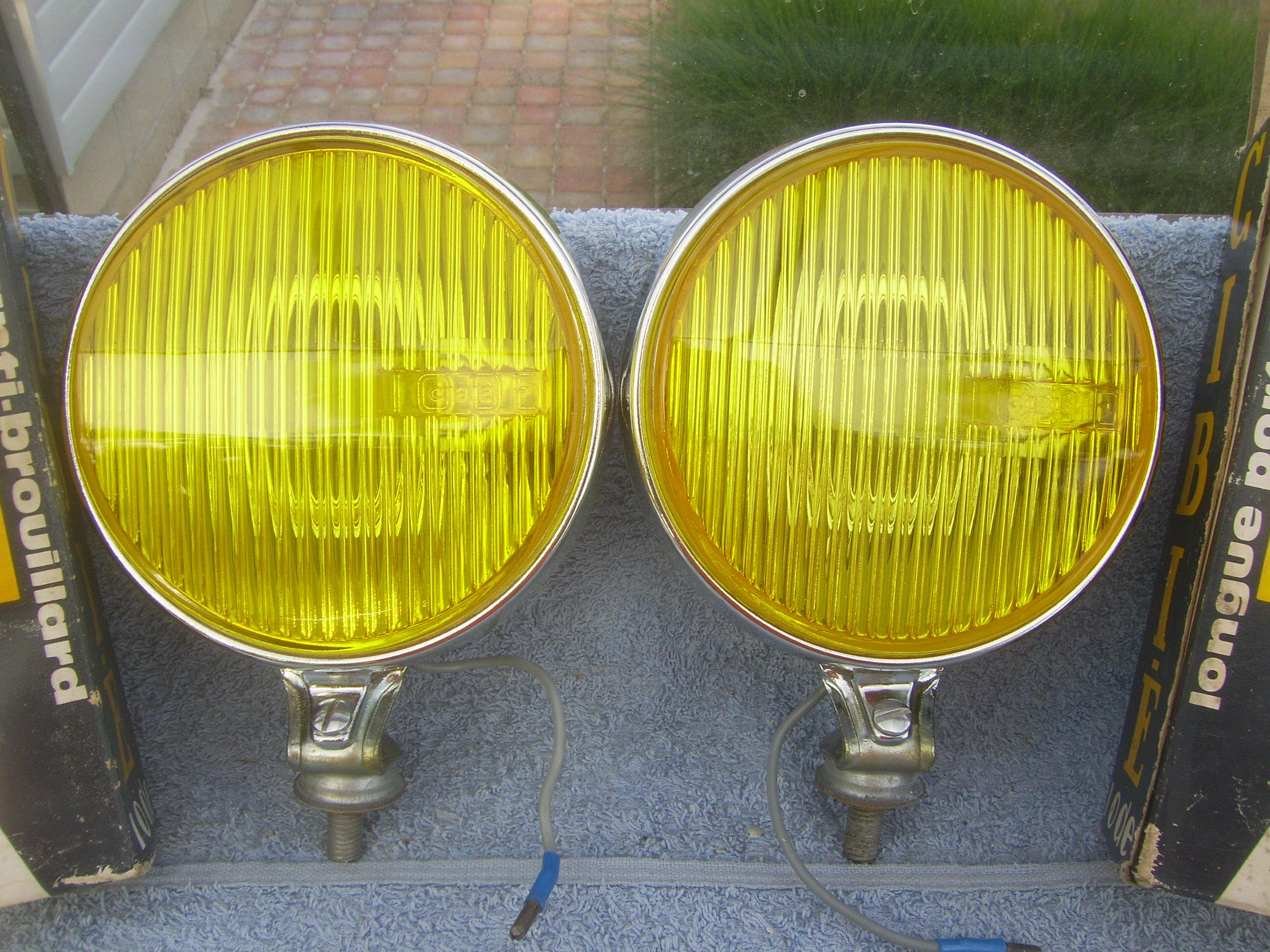 FS: NOS Set Cibie 40 Iode Yellow Fog Lights |﻿ Electrical and Ignition