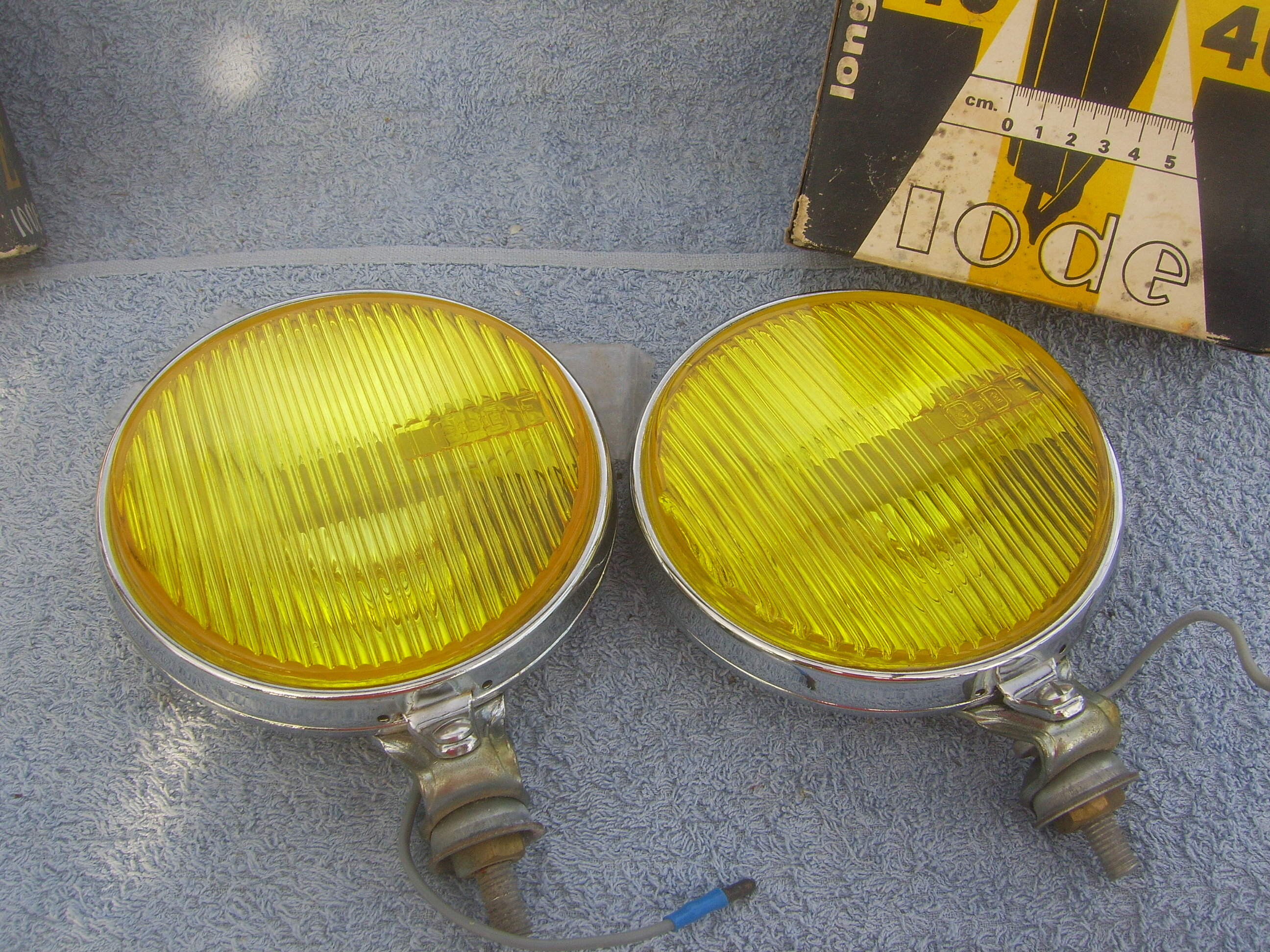 FS: NOS Set Cibie 40 Iode Yellow Fog Lights |﻿ Electrical and Ignition