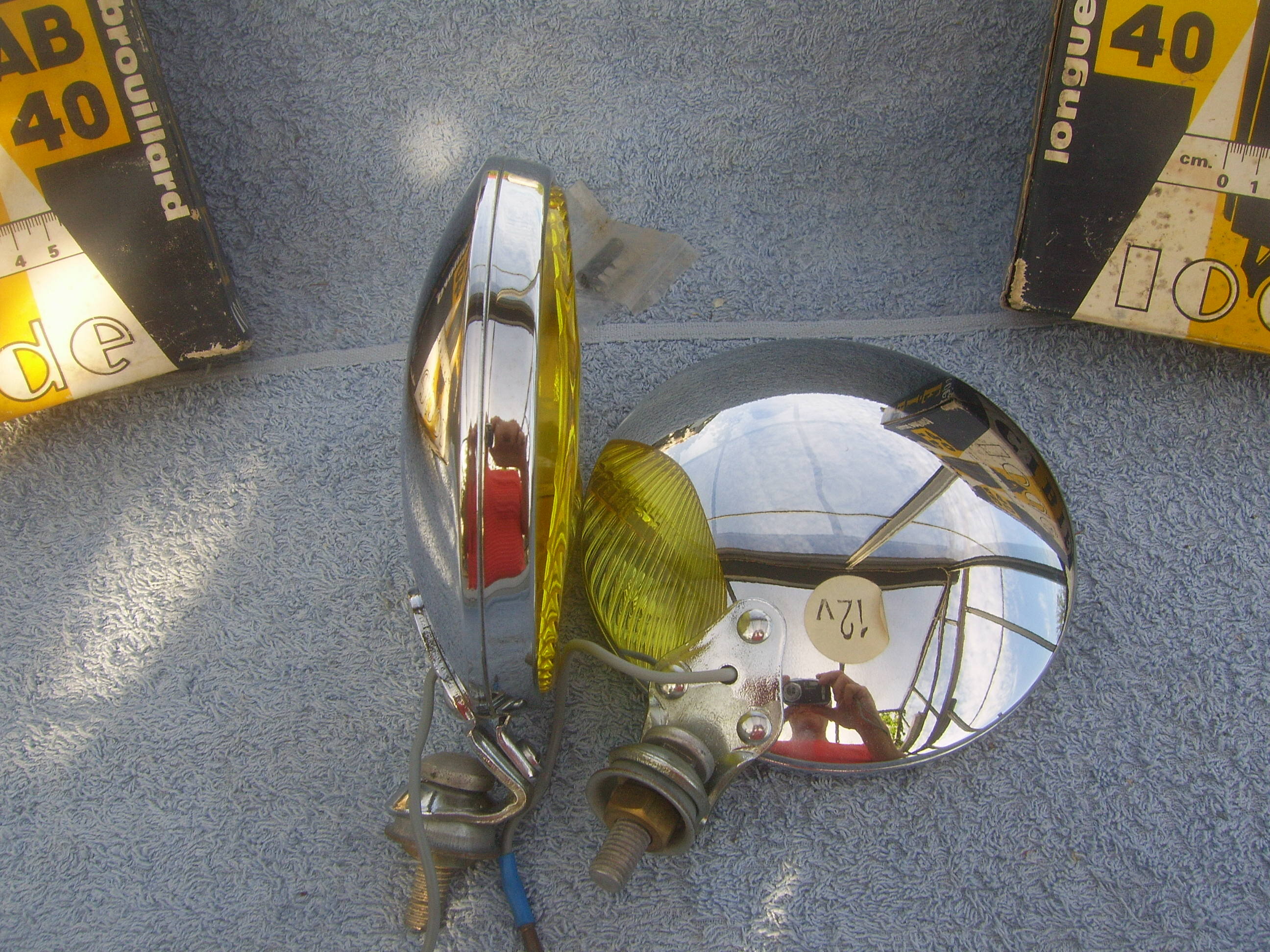 FS: NOS Set Cibie 40 Iode Yellow Fog Lights |﻿ Electrical and Ignition