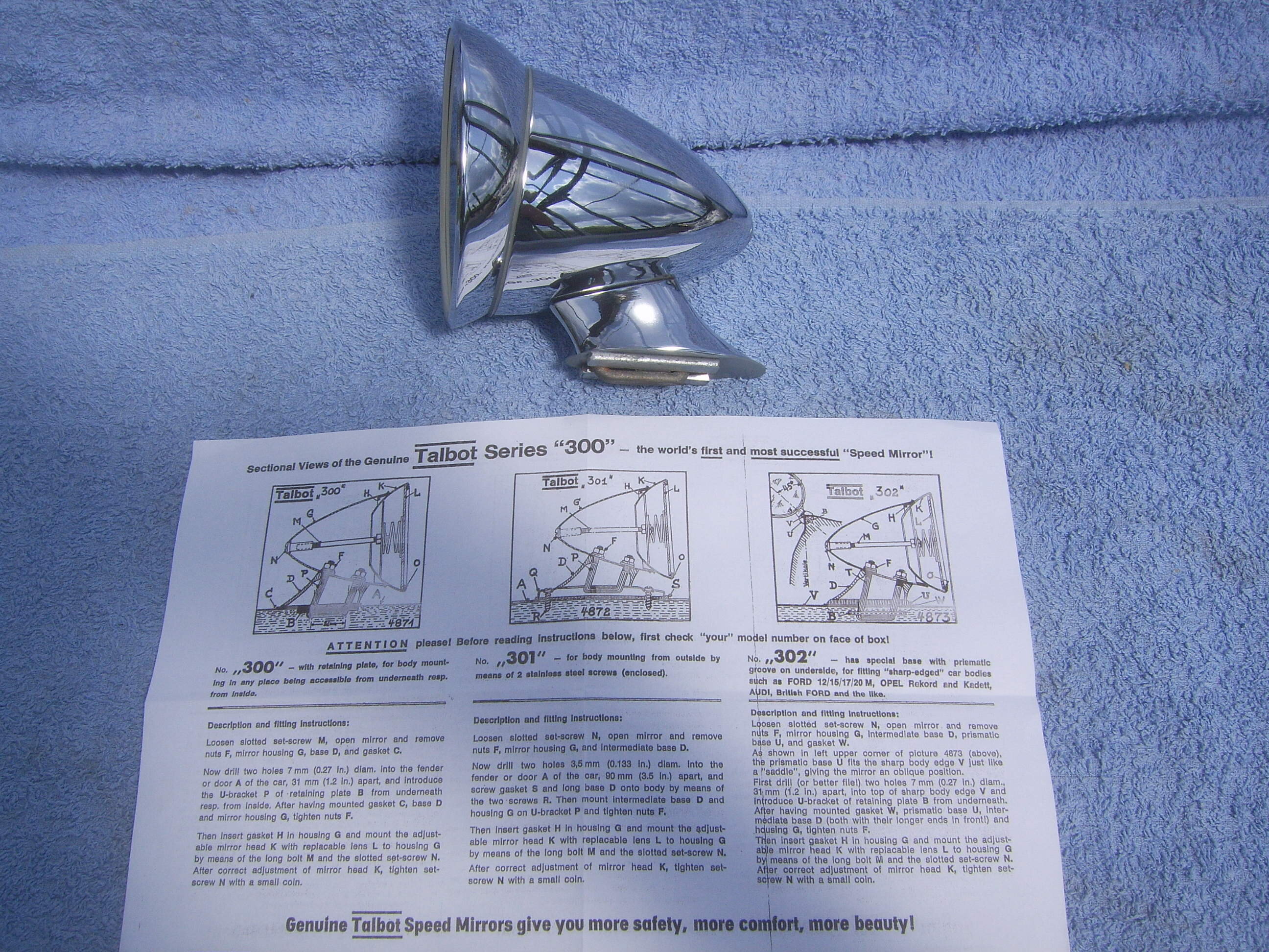 FS: Original Talbot Mirror |﻿ Body and Interior