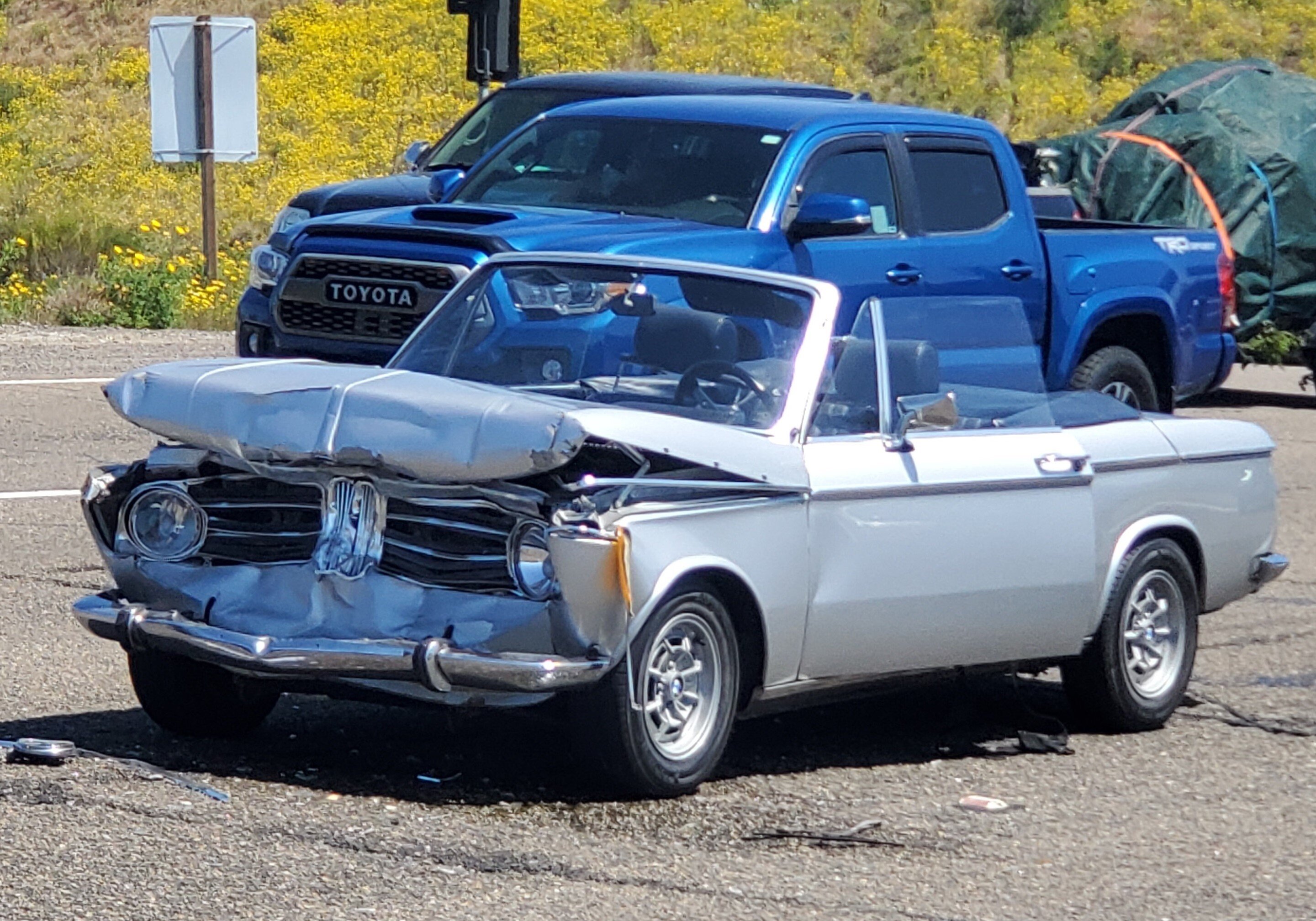 1971 BMW 1600 cabriolet (Crashed!!!) |﻿ Cars for Sale/Wanted