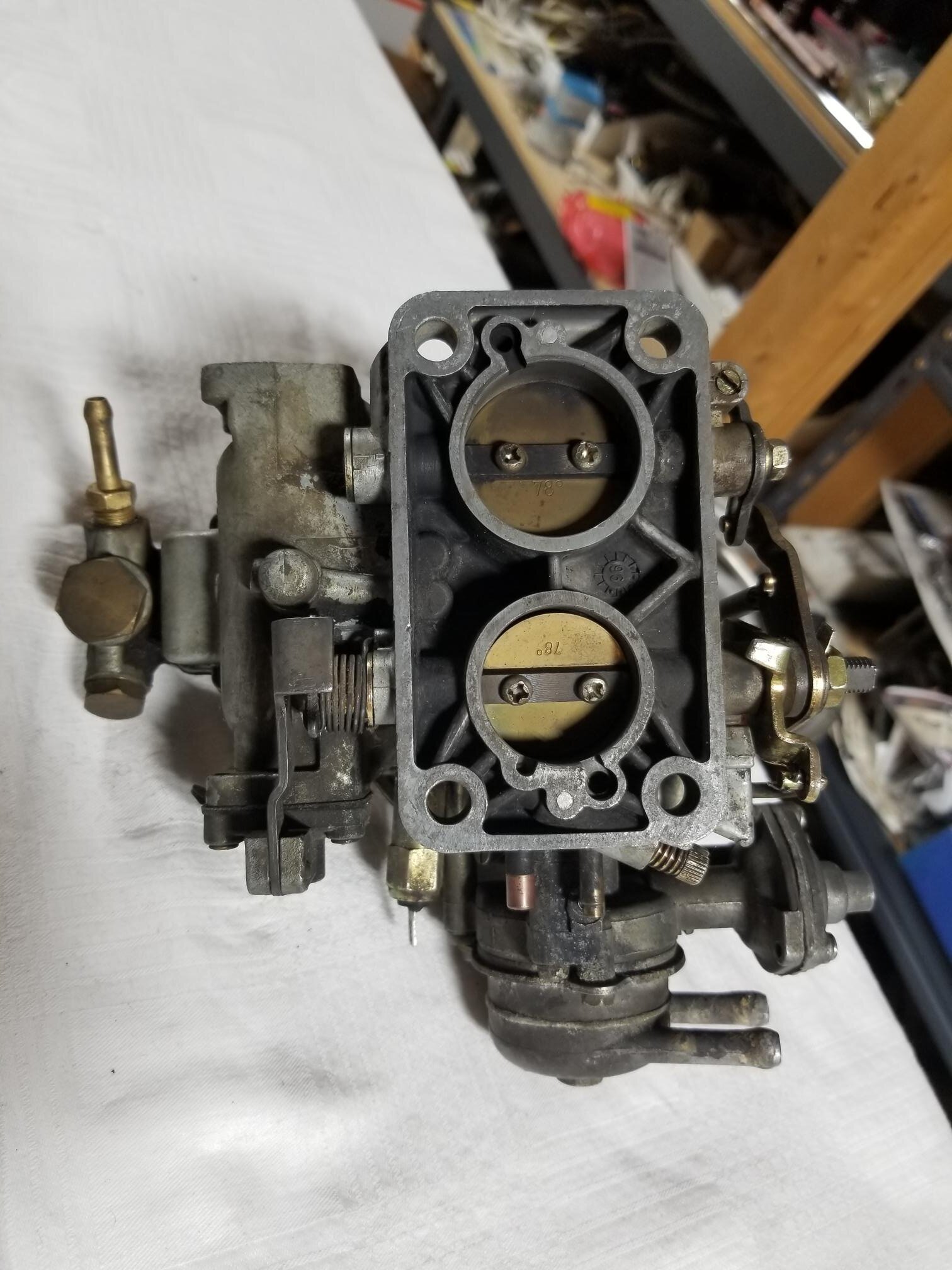Weber DGAV 32/36 carburetors with K&N air filter assembly - Engine and ...