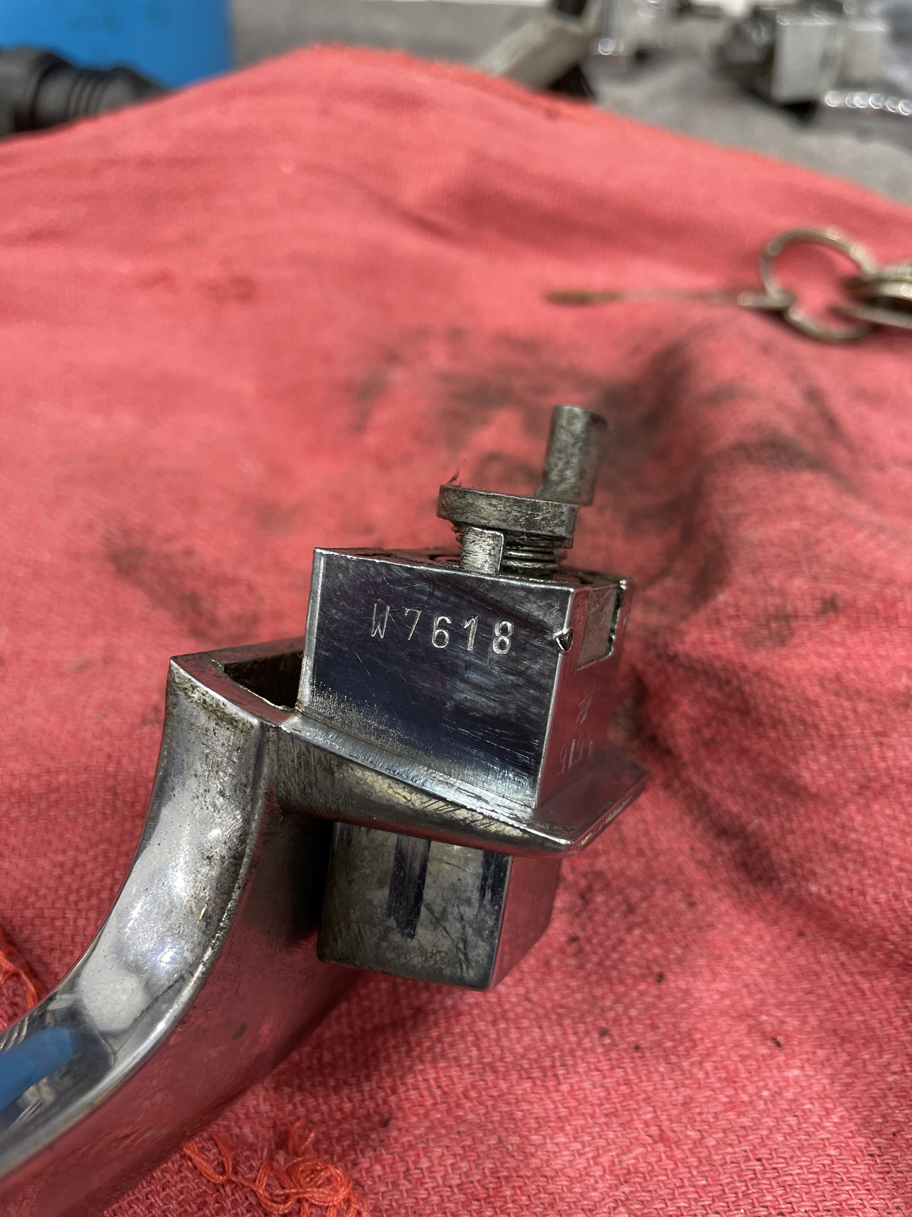 Rekeying a lock cylinder. |﻿ BMW 2002 and other '02