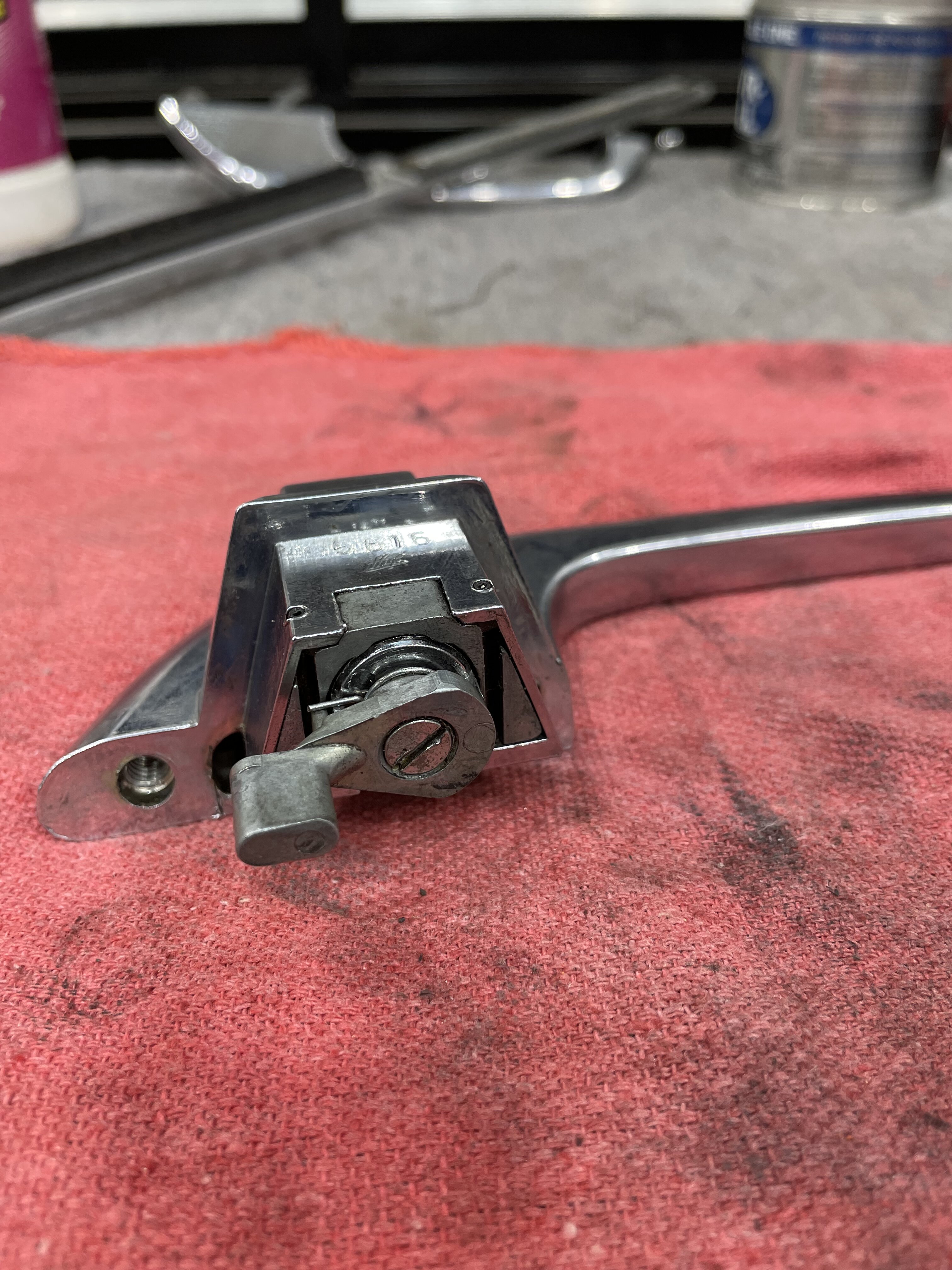 Rekeying a lock cylinder. |﻿ BMW 2002 and other '02