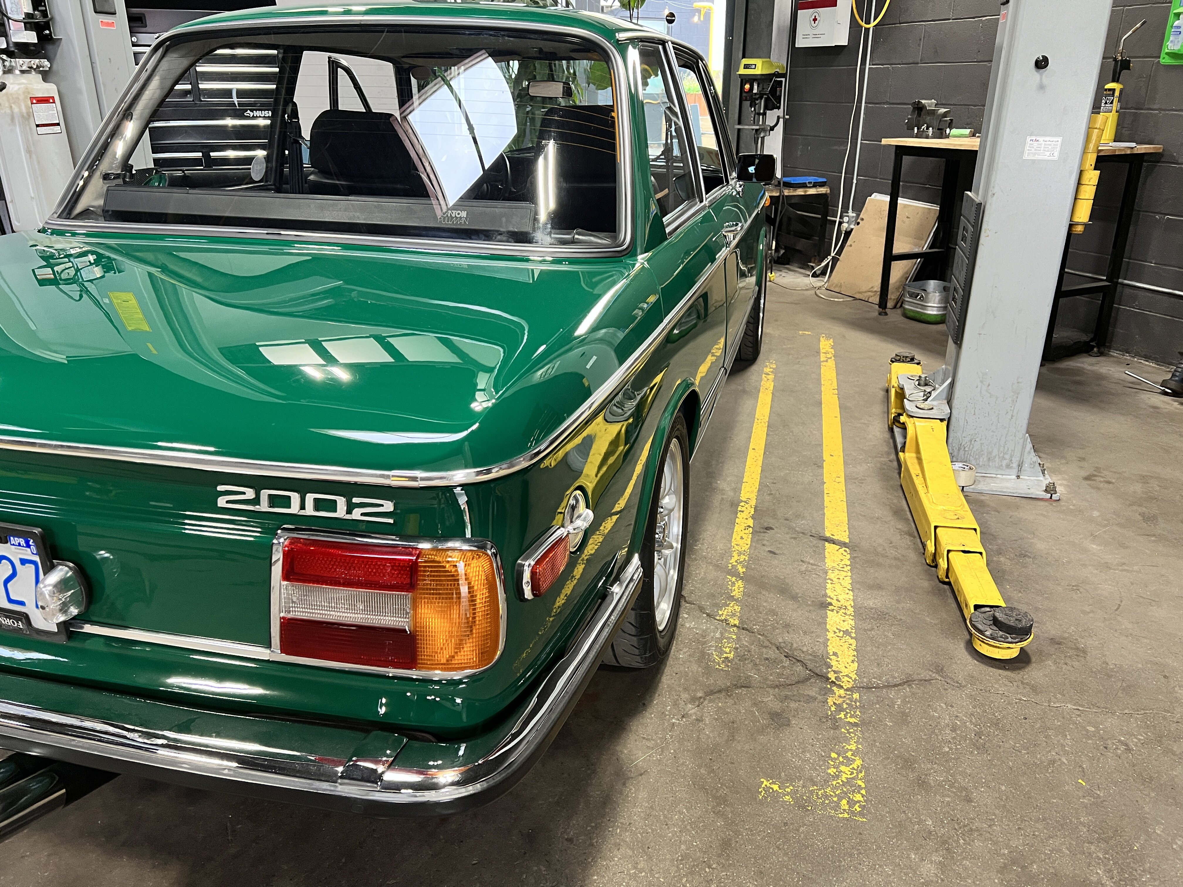 Rear Wheel Stud Replacement and Spacers - BMW 2002 and other '02 - 2002FAQ