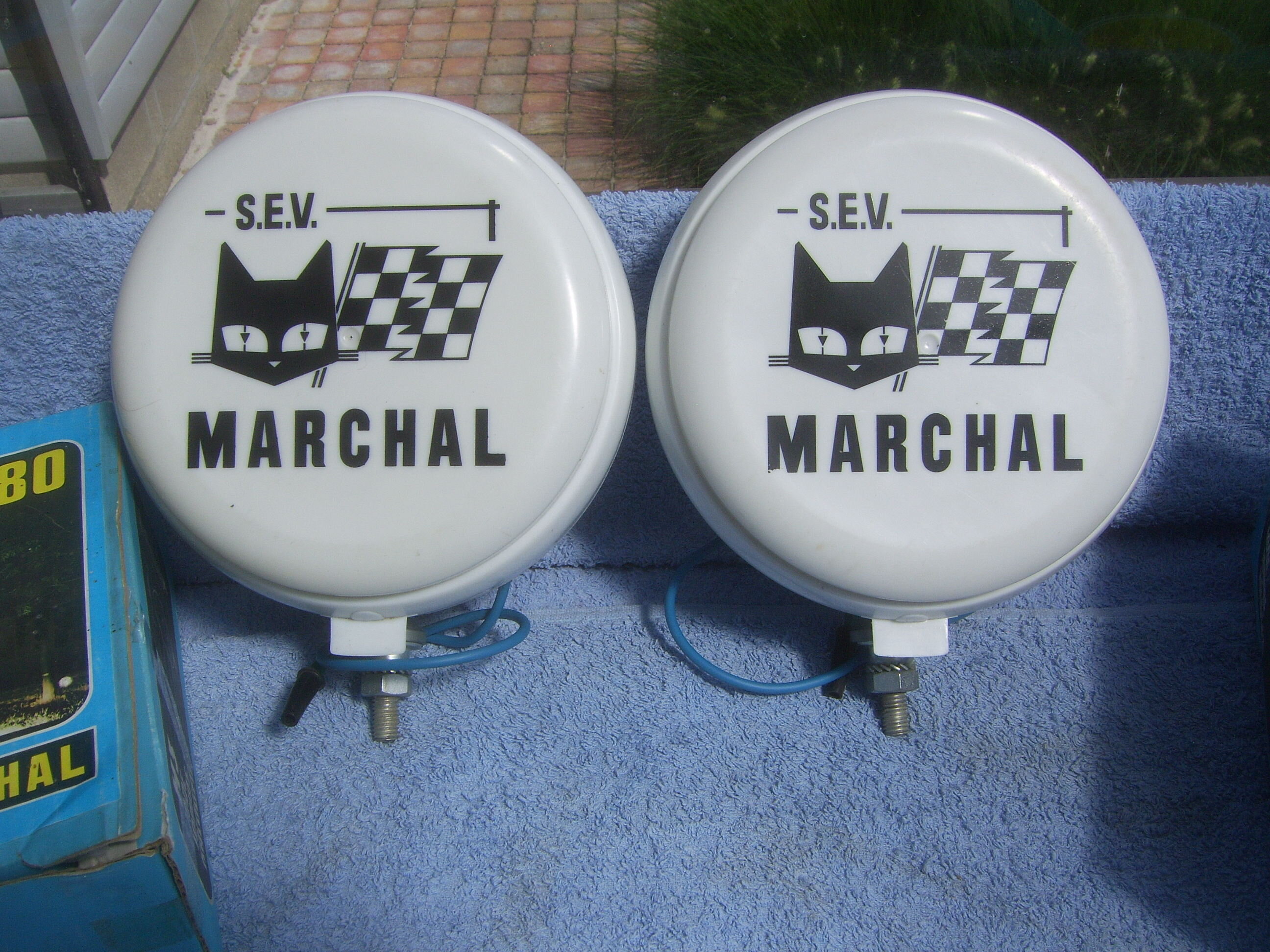 FS: NOS Marchal Fog Lights + NOS Covers |﻿ Electrical and Ignition