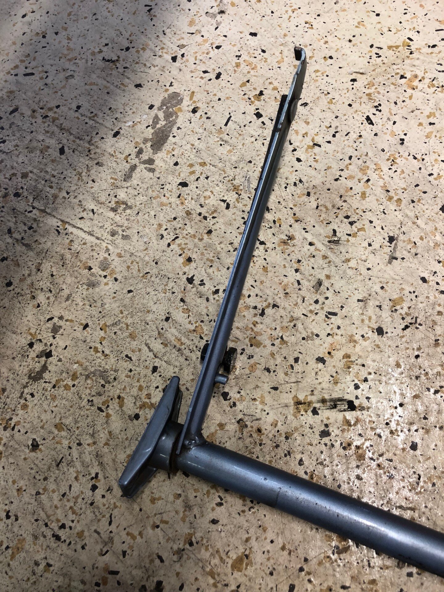 Hood support bar and latch bar |﻿ Body and Interior