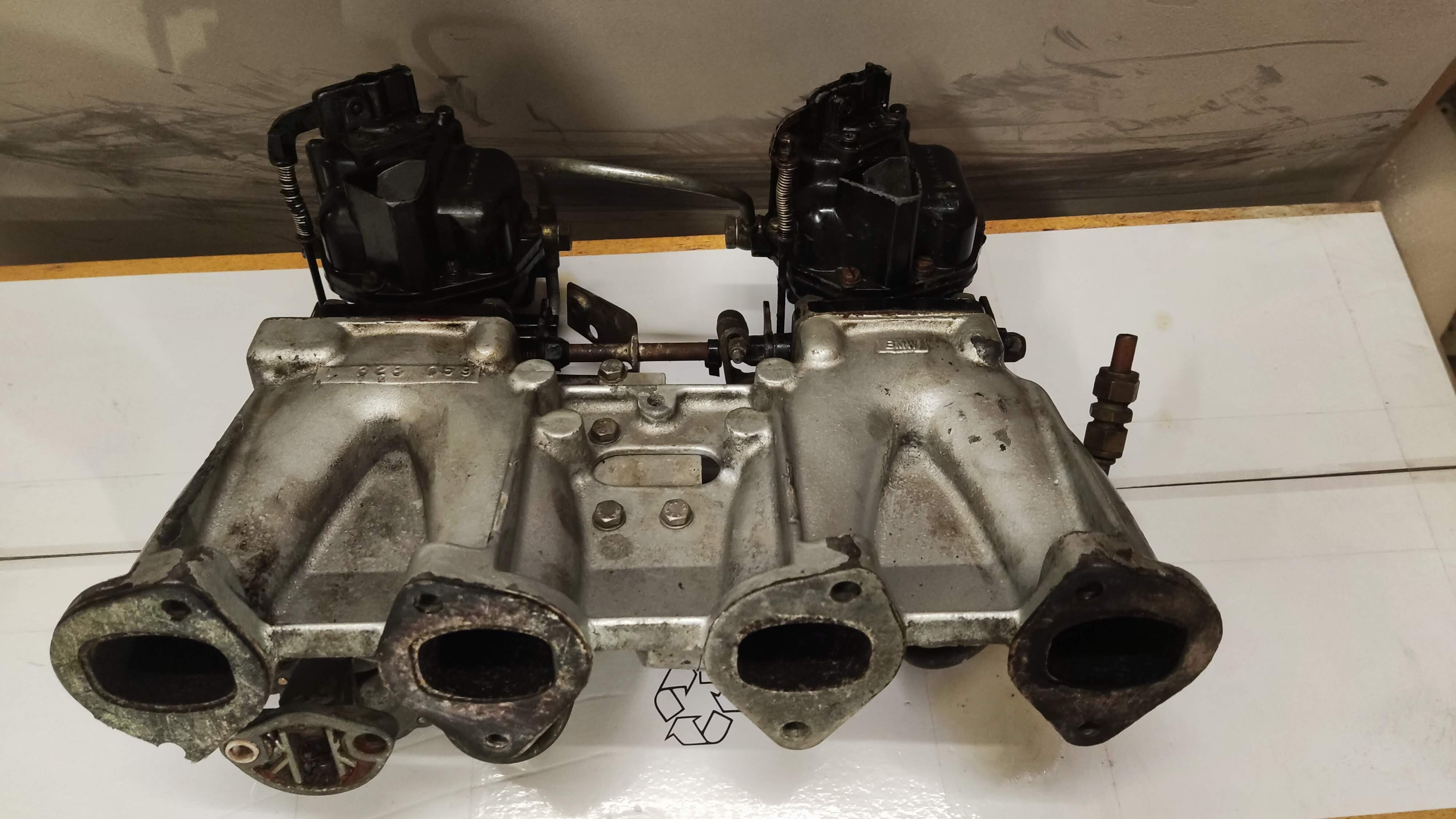 Marine B130 dual carbie intake manifold (M10B20) |﻿ Engine and Drivetrain